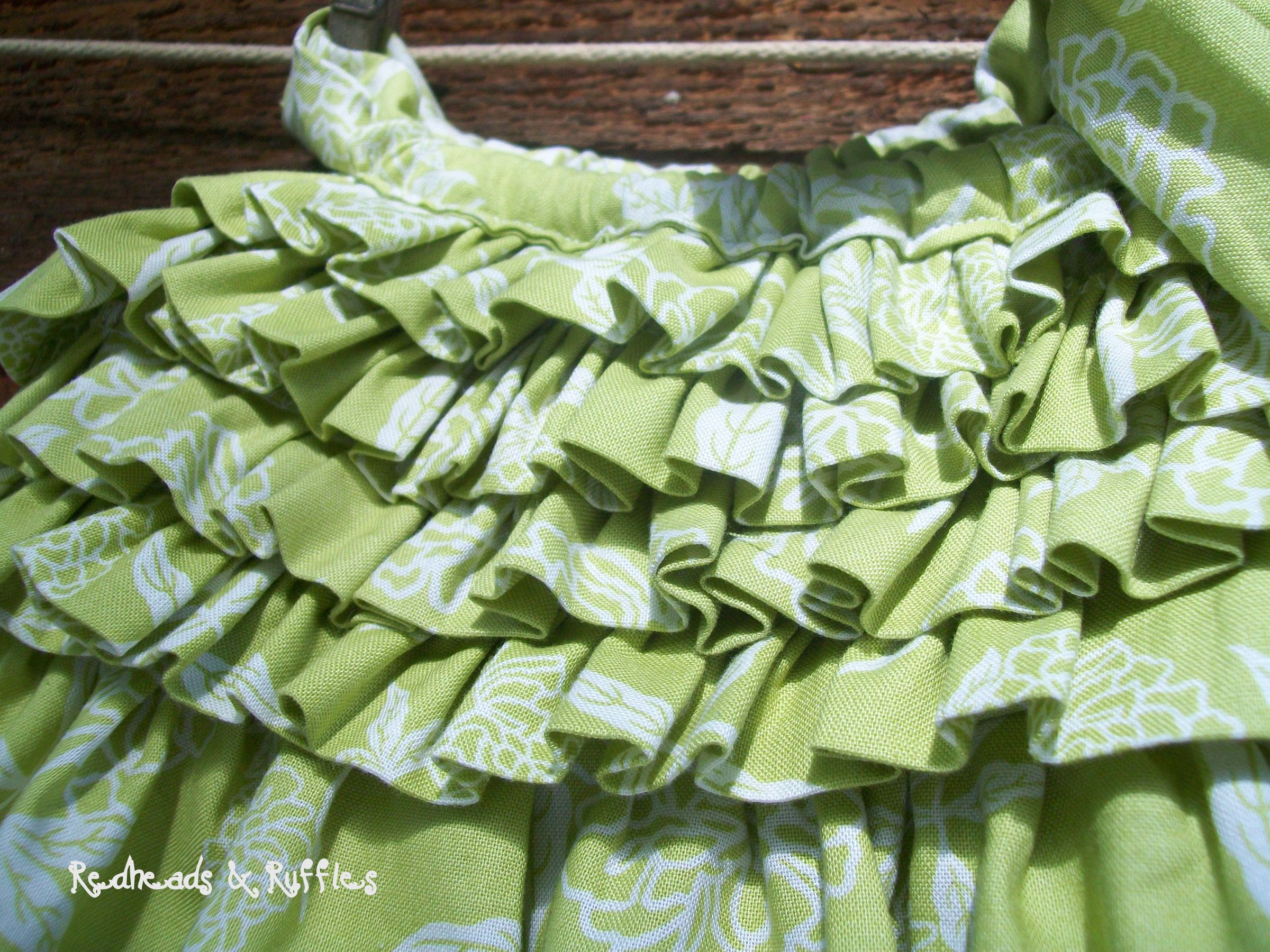 Ruffle Bodice Dress - Original Design! - Instructables