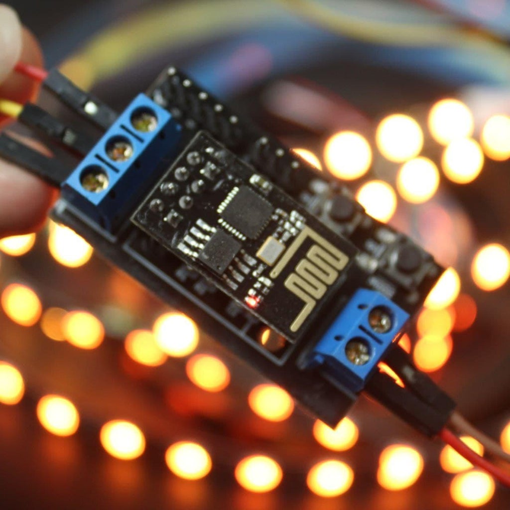How To Controls Ws2812b Using Esp 01 Arduino Esp8266 8 Steps Instructables