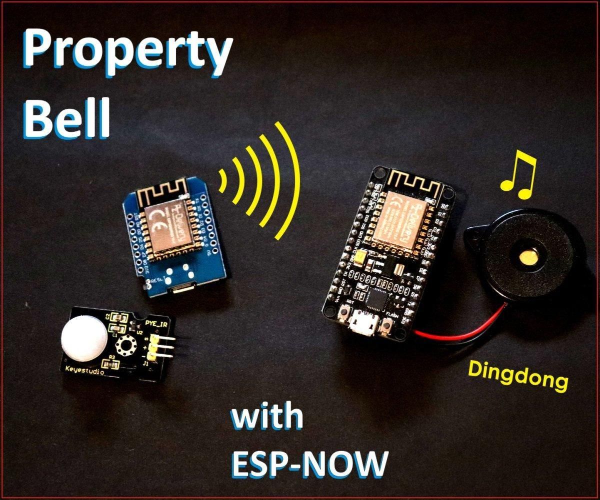 Property Bell With ESP-NOW : 4 Steps (with Pictures) - Instructables
