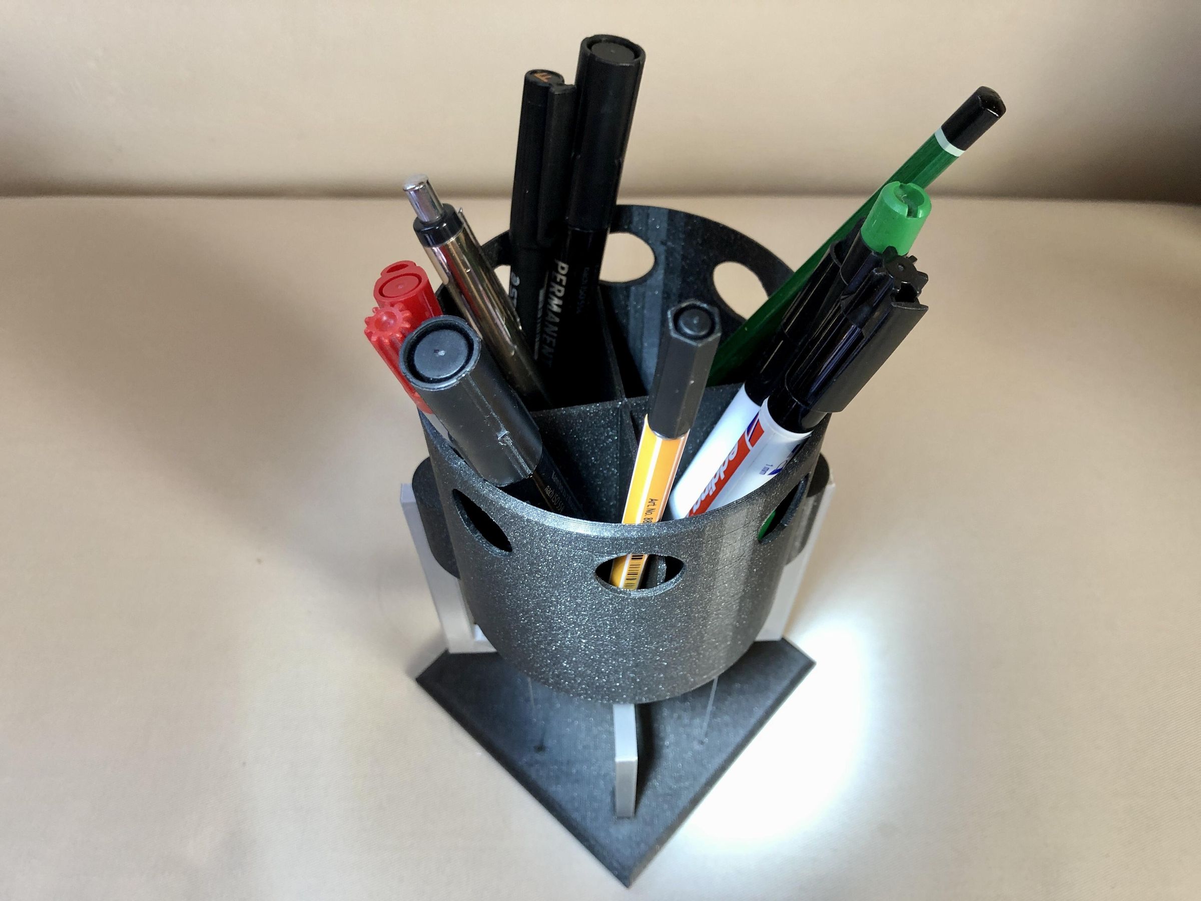 Floating Pen Box - Tensegrity - 3D Printed : 8 Steps (with Pictures ...