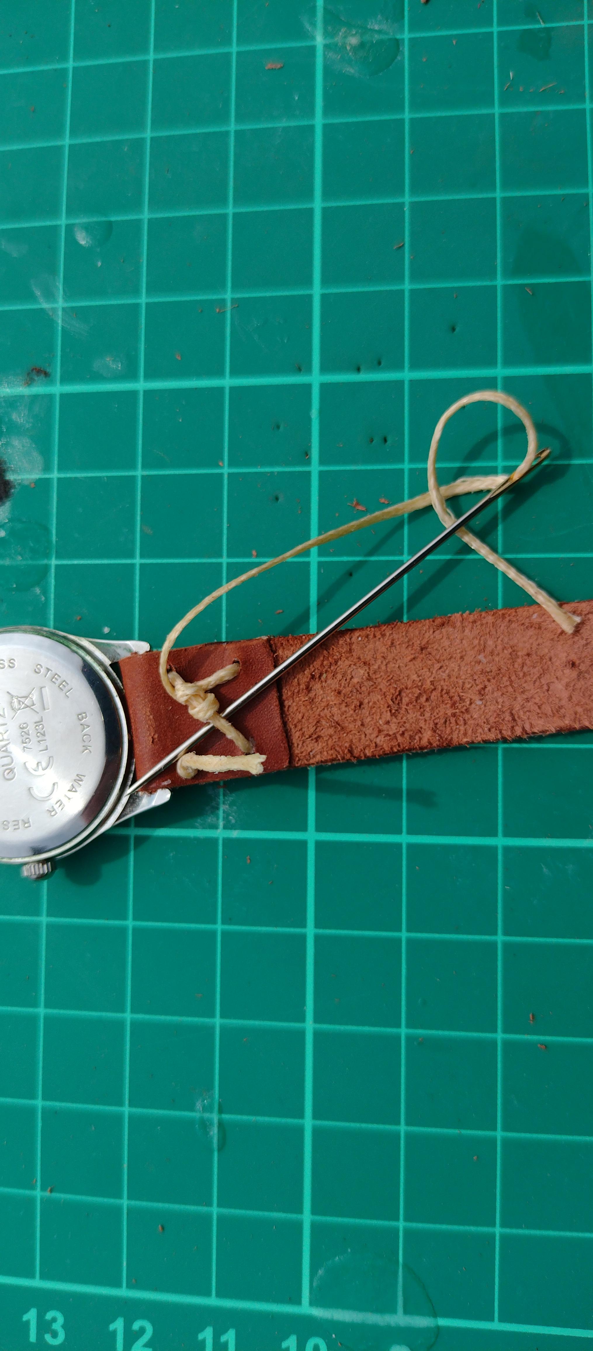 Easy Leather Watch-Strap : 12 Steps (with Pictures) - Instructables