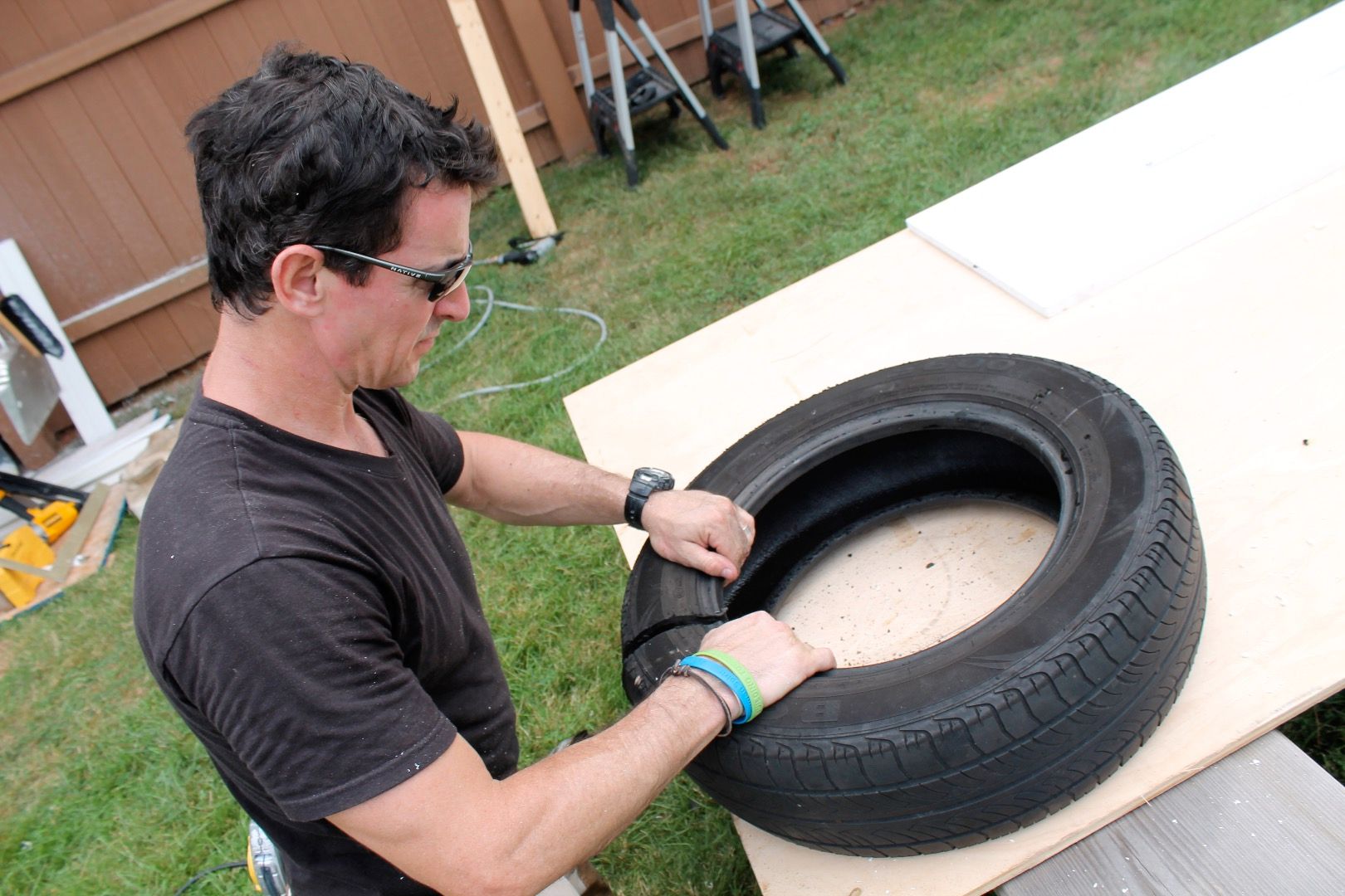 Make a Tire Totter : 3 Steps - Instructables