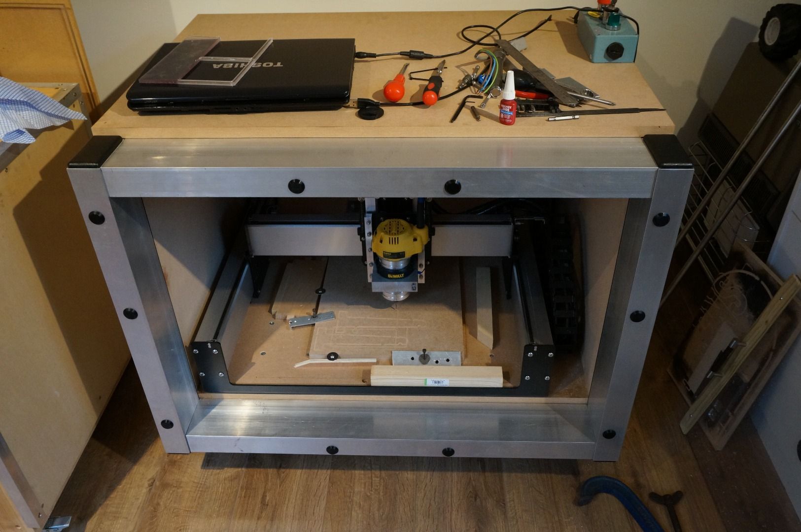 CNC Router Enclosure : 7 Steps (with Pictures) - Instructables