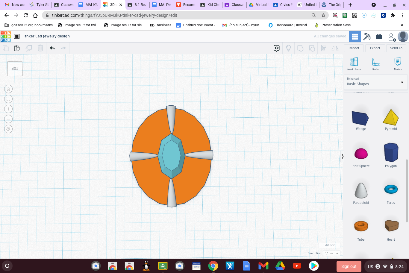 TinkerCad Bracelet Charm : 14 Steps - Instructables