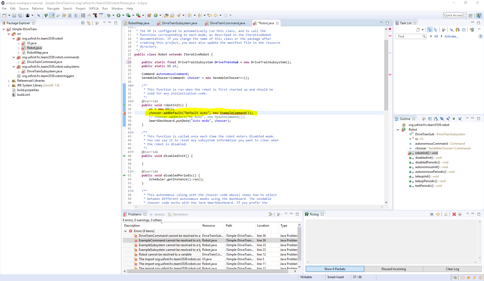 How to Write a Simple Drivetrain for FRC (Java) : 12 Steps (with ...