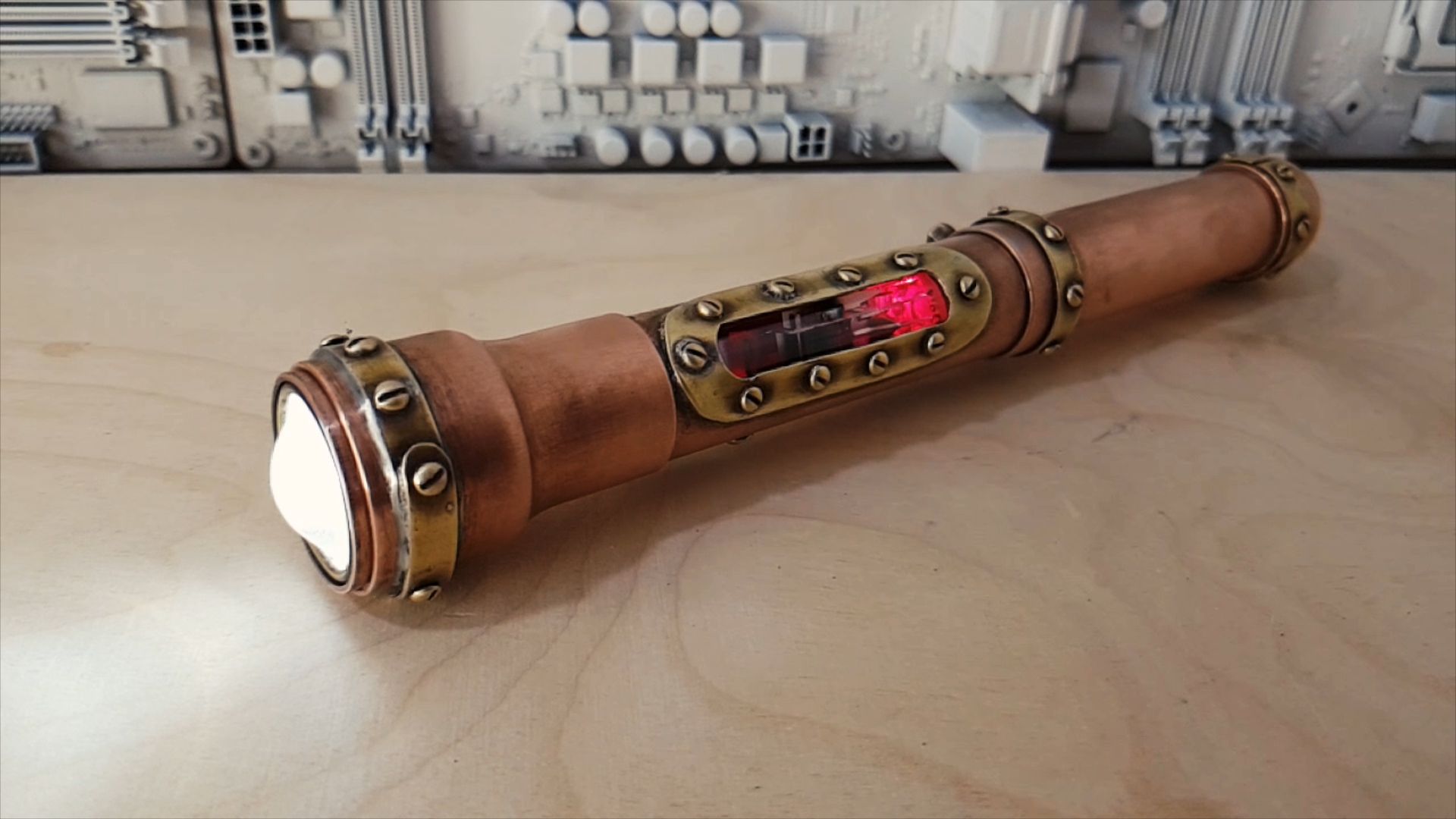 Steampunk Flashlight How to Make : 5 Steps (with Pictures) - Instructables