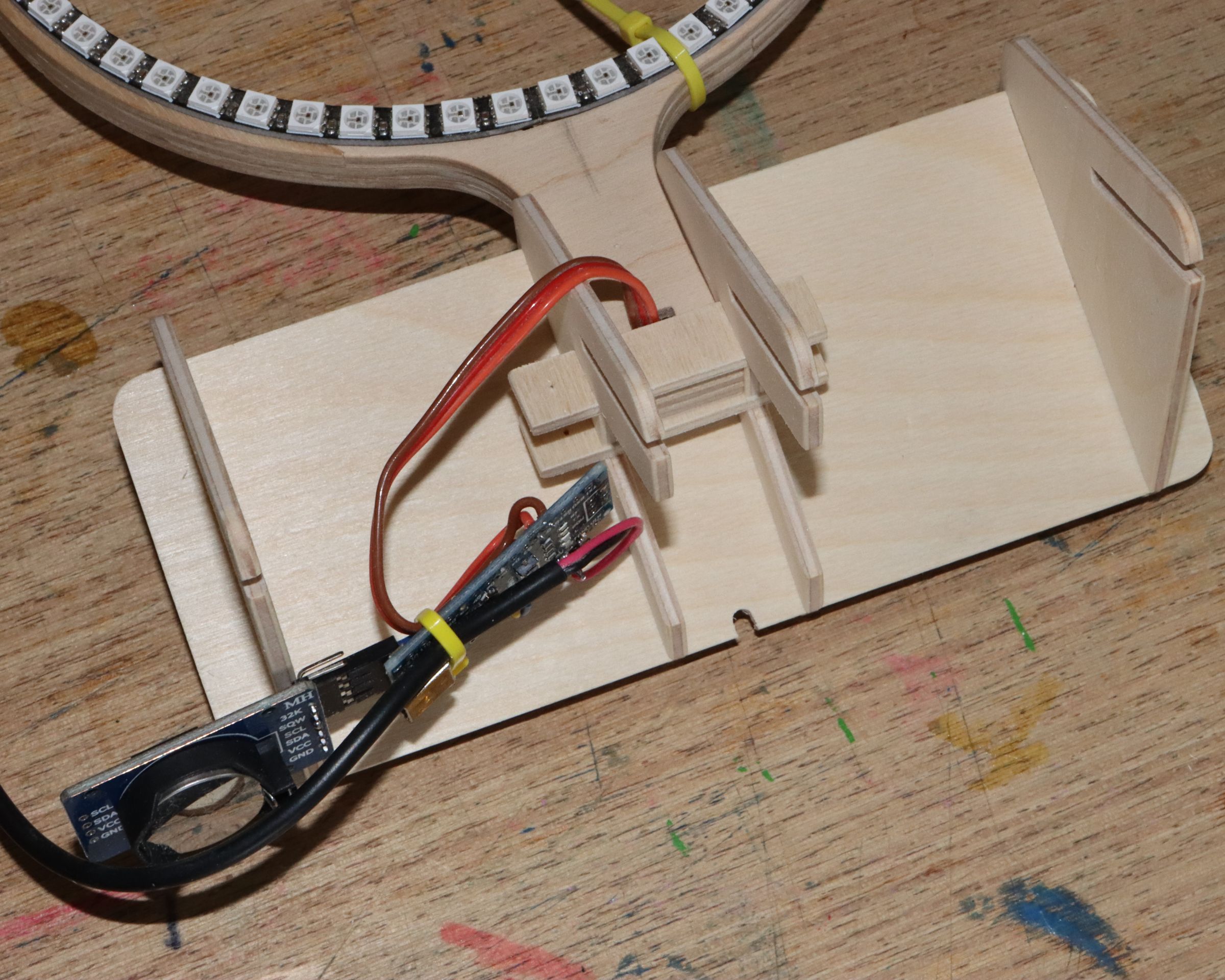 LED Clock Using Neopixels : 4 Steps (with Pictures) - Instructables