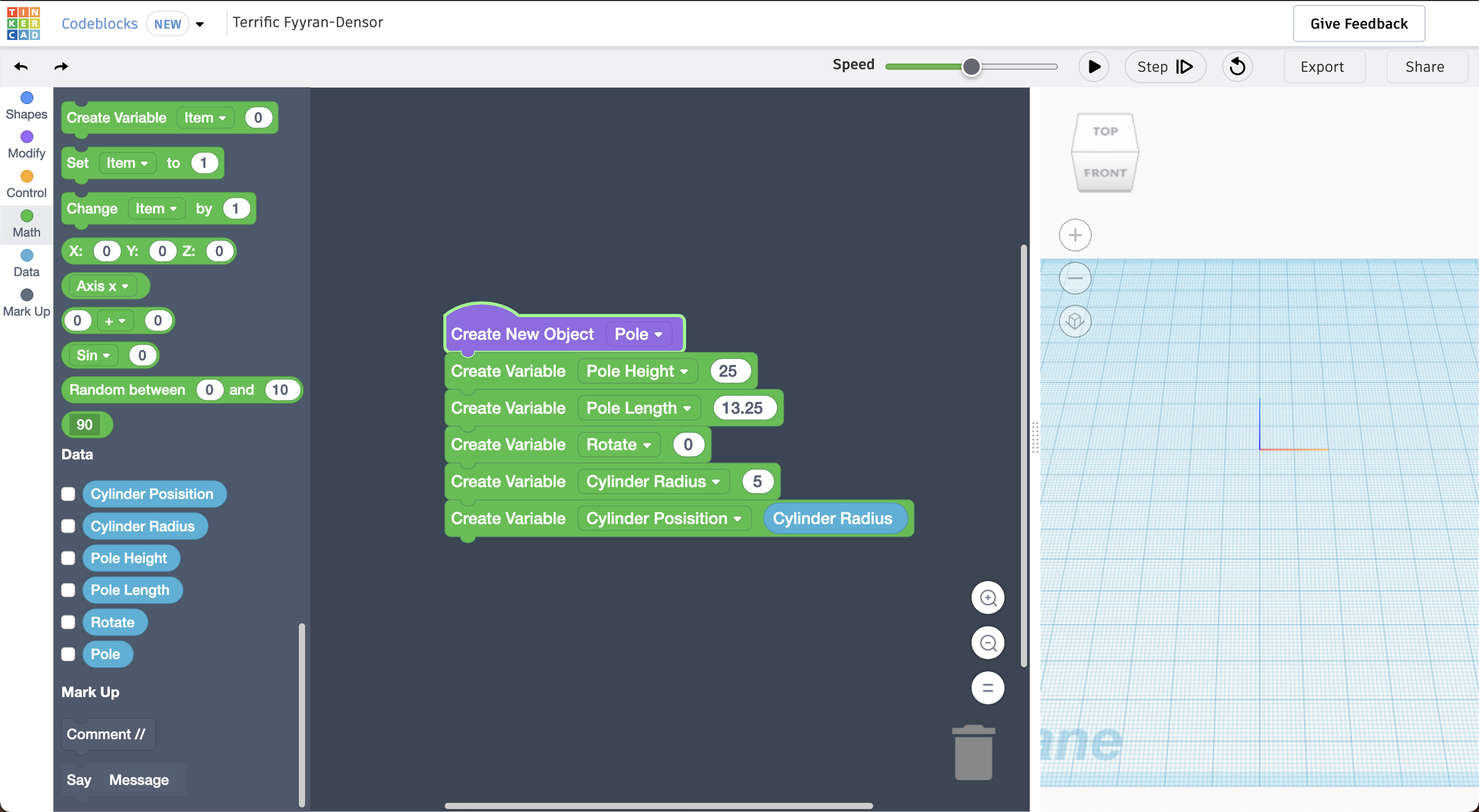 3D Sticky Notes Holder Using Tinkercad Codeblocks : 14 Steps (with ...