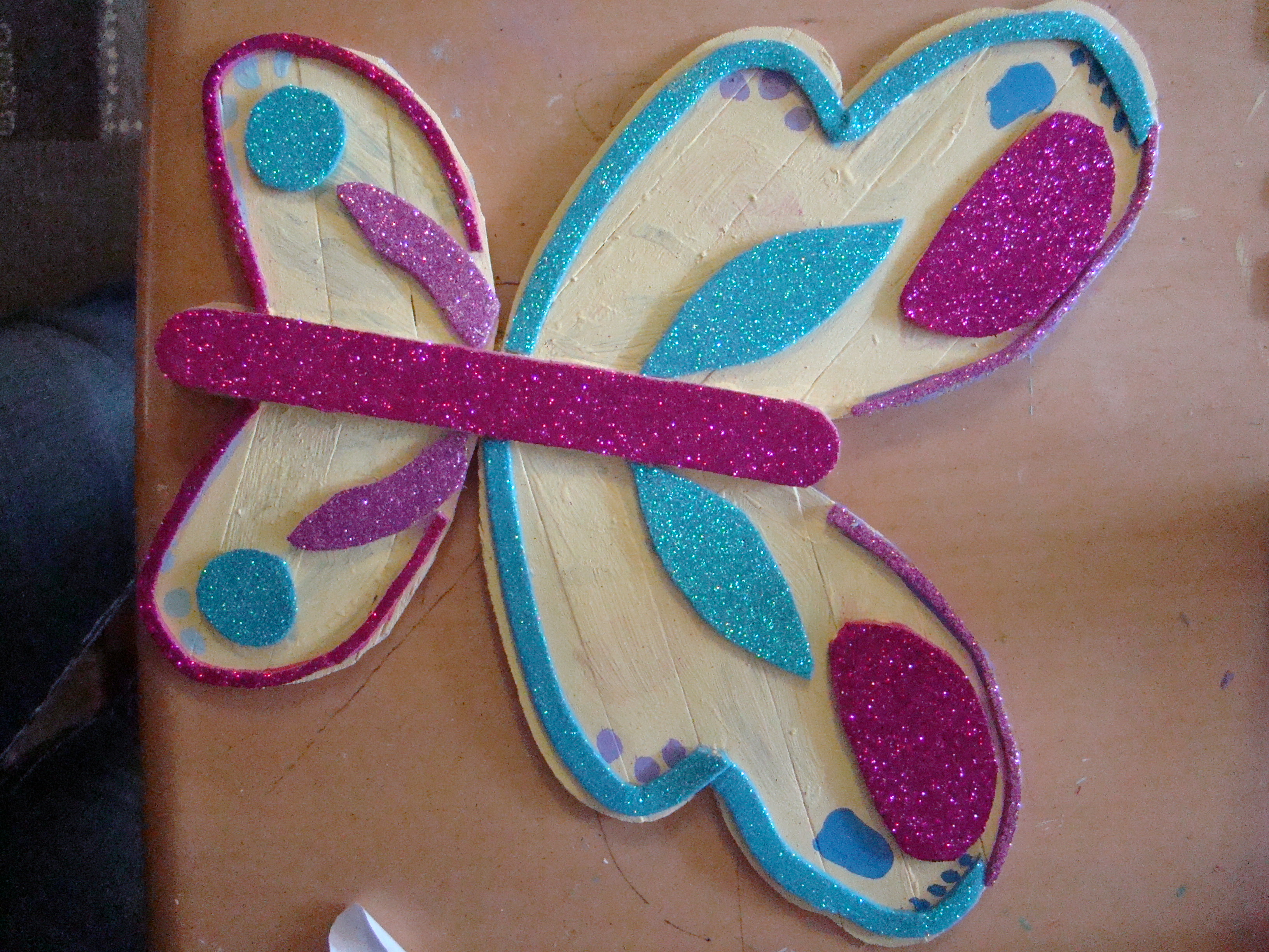 Popsicle Stick Butterfly : 6 Steps - Instructables