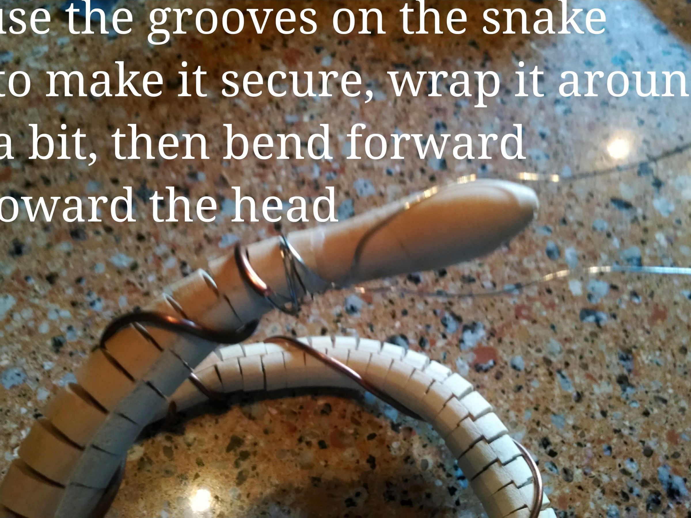Aradia Horns/homestuck/using Wooden Wiggle Snake : 9 Steps - Instructables