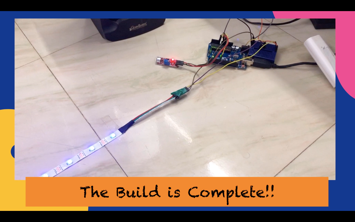 Music Reactive RGB LED Strip With Code| WS1228b | Using Arduino ...