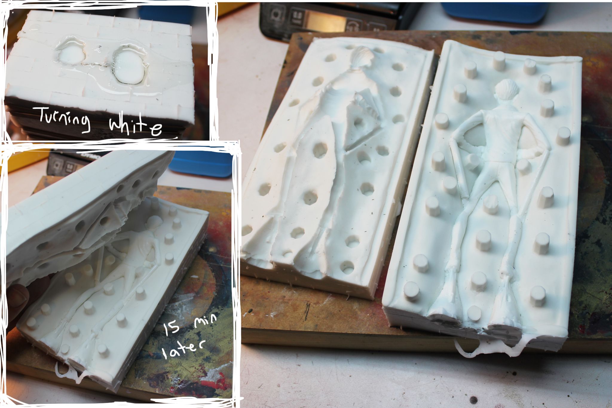 Make a Mold for Your Sculpt or 3D Print! : 24 Steps (with Pictures ...