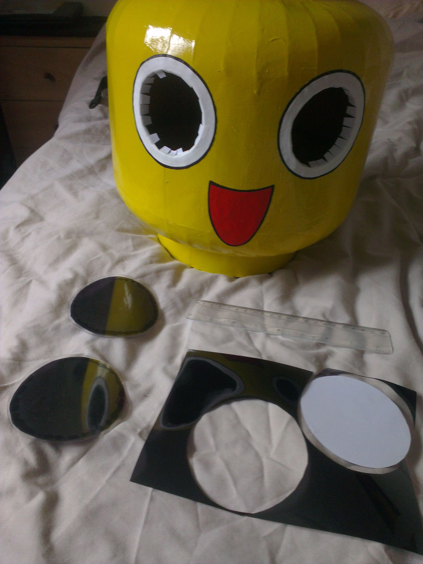 Chuck Greene Cosplay (With Servbot Lego Mask) : 8 Steps (with Pictures ...