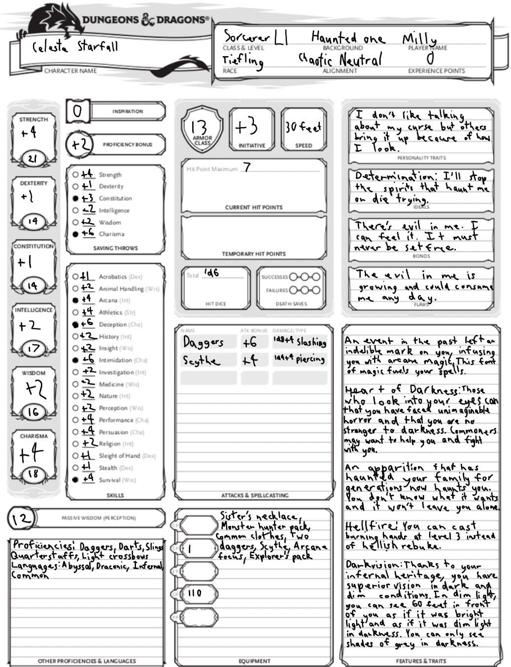 Creating a D&D 5e Character for Beginners! : 10 Steps (with Pictures ...