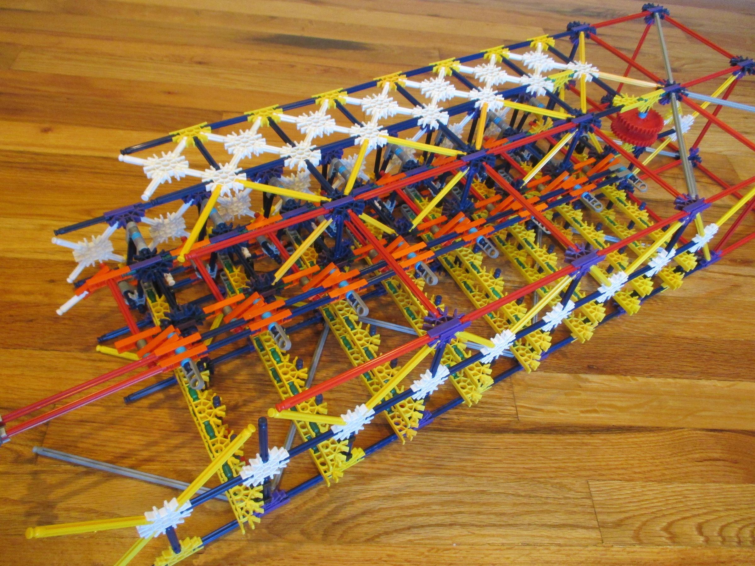 8-Ball Drawbridge Lift: a K'nex Ball Machine Lift : 17 Steps ...
