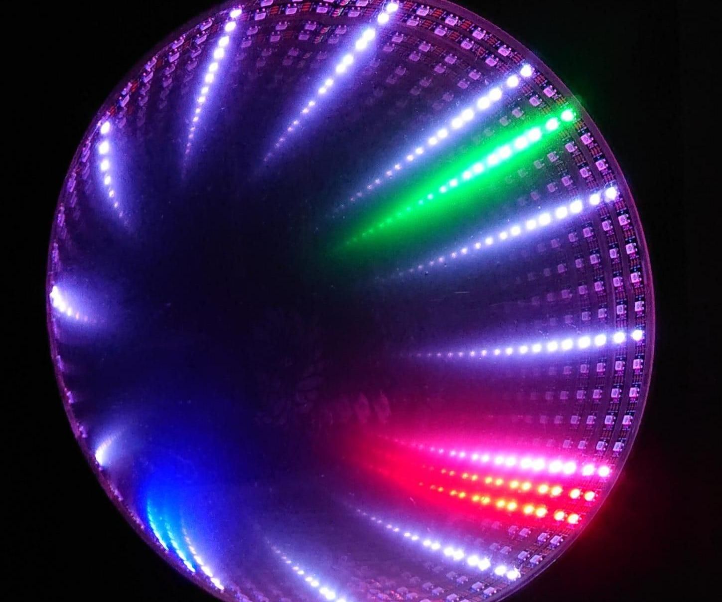 Black Hole Infinity Led-clock : 6 Steps - Instructables