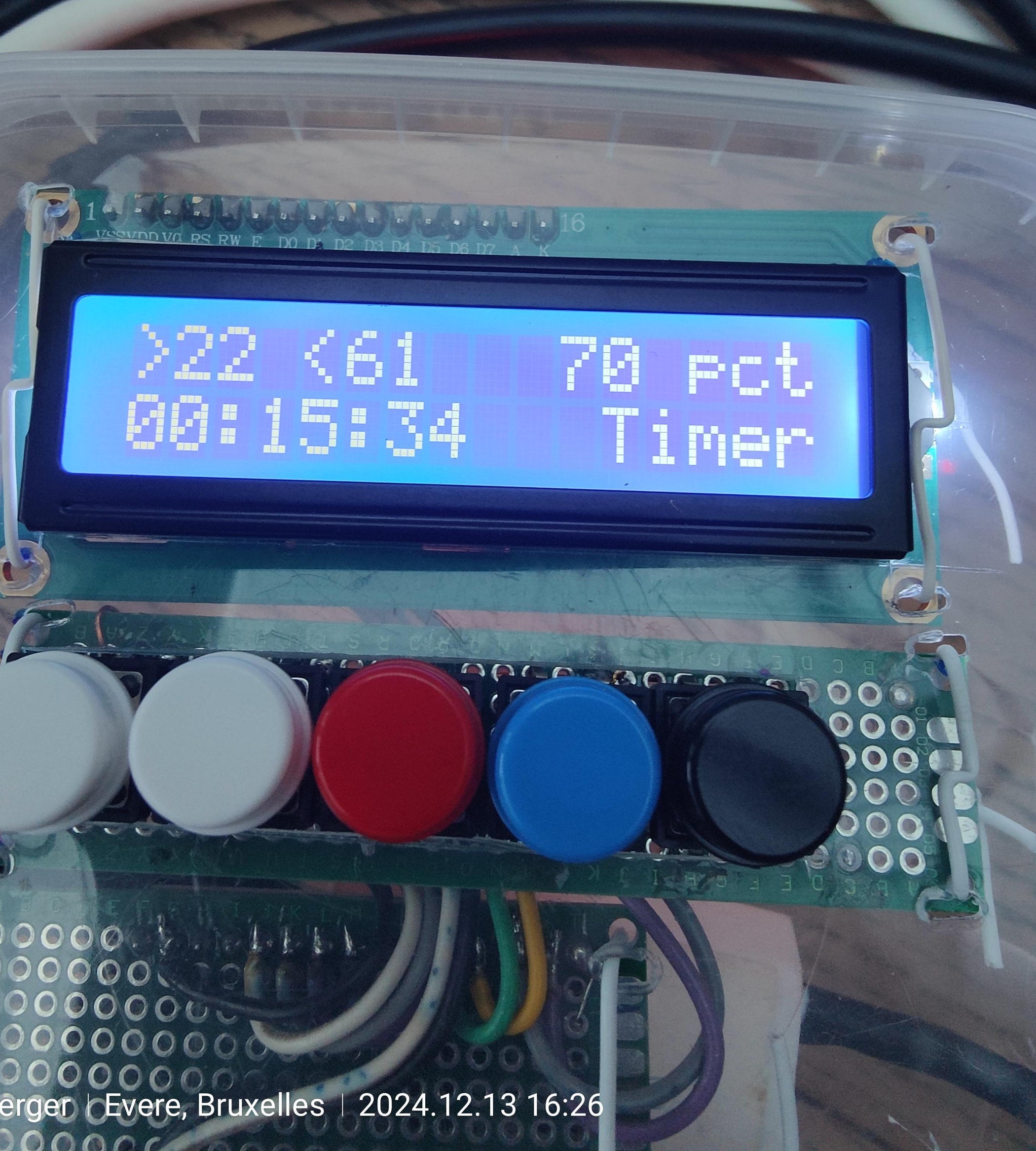 Power by Countdown Timer, LCD Display 16x2, 5 Buttons - Instructables