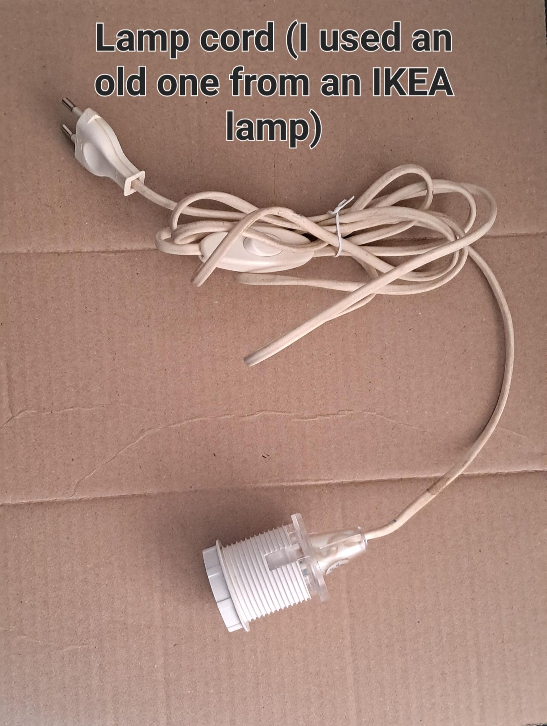 DIY Table Lamp From Cardboard : 9 Steps - Instructables