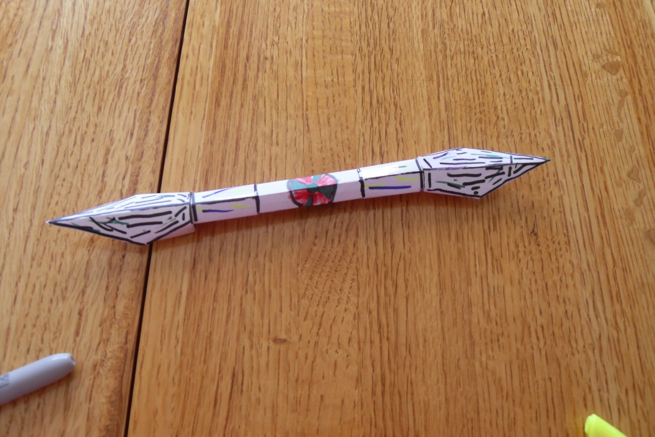 Origami Paper Spear : 4 Steps - Instructables