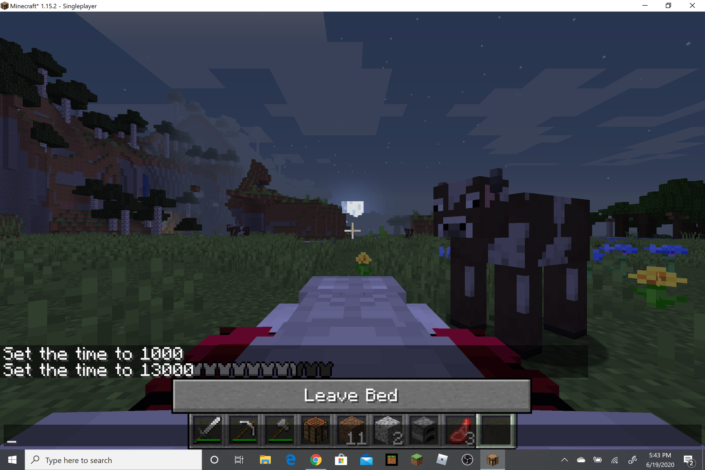 Starting a Minecraft Survival World (Java Edition) : 5 Steps ...