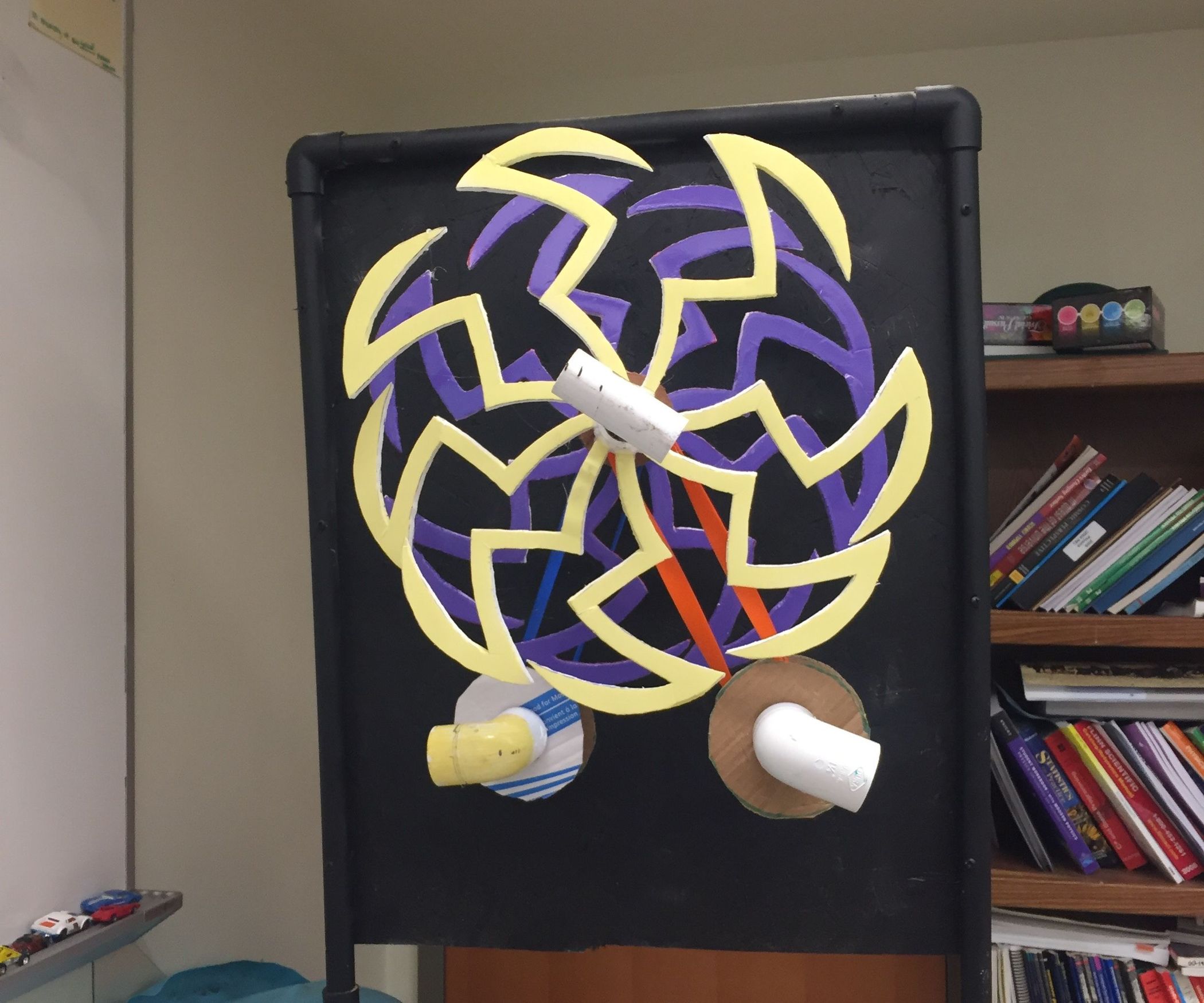 Spinning Kinetic Scupture SUPER FUN : 12 Steps (with Pictures ...