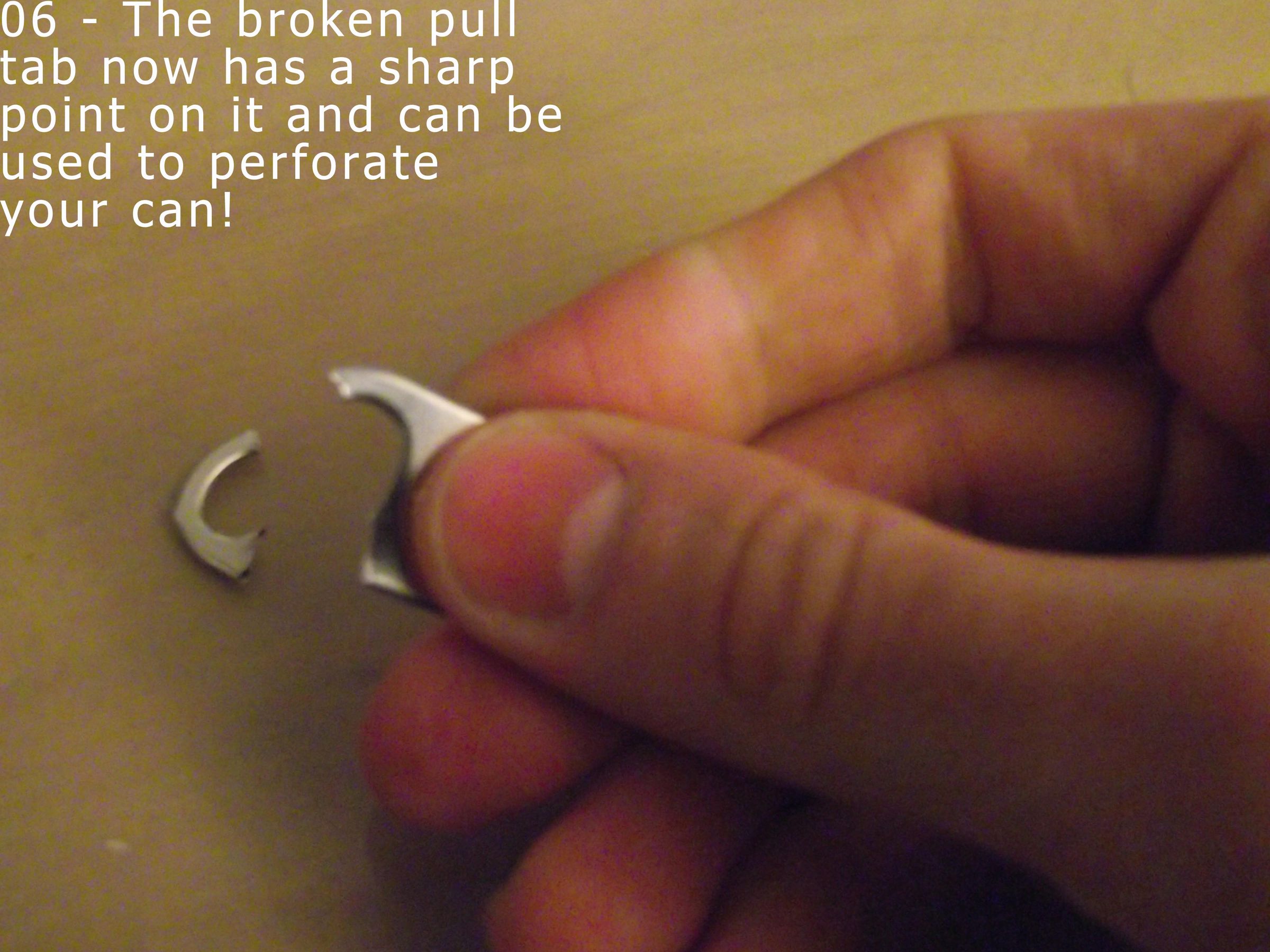 Self Venting Beer Can - Improve the Flow of Your Beverage Without Tools ...