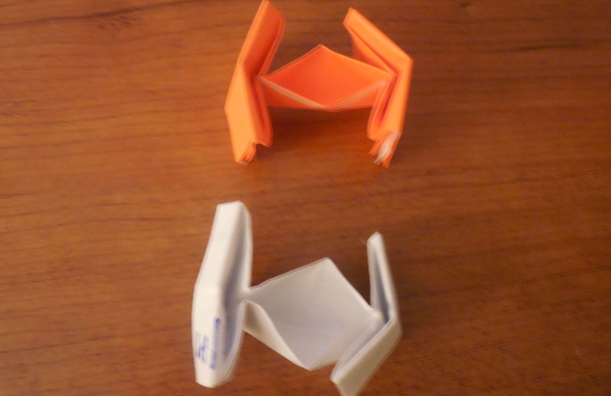 Origami Star Wars Tie Fighter (Easy) Version 1.0 : 3 Steps - Instructables