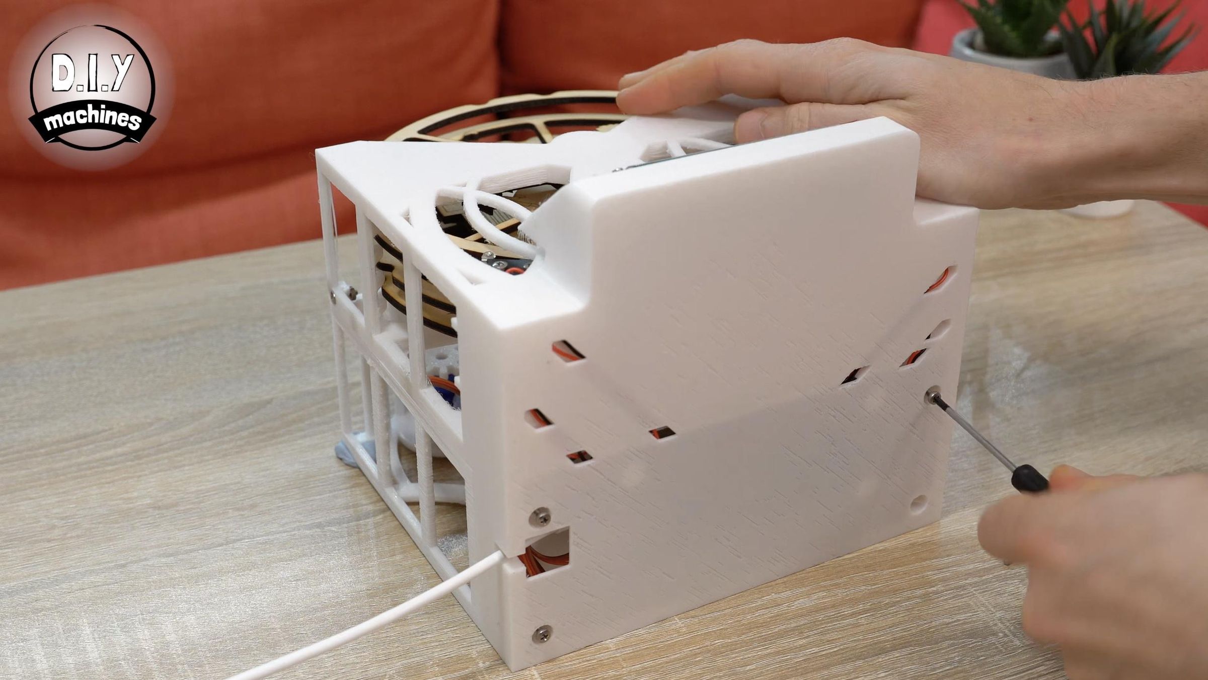 WeatherBot - a Motorised Weather Machine | 3D Printable, ESP32 ...