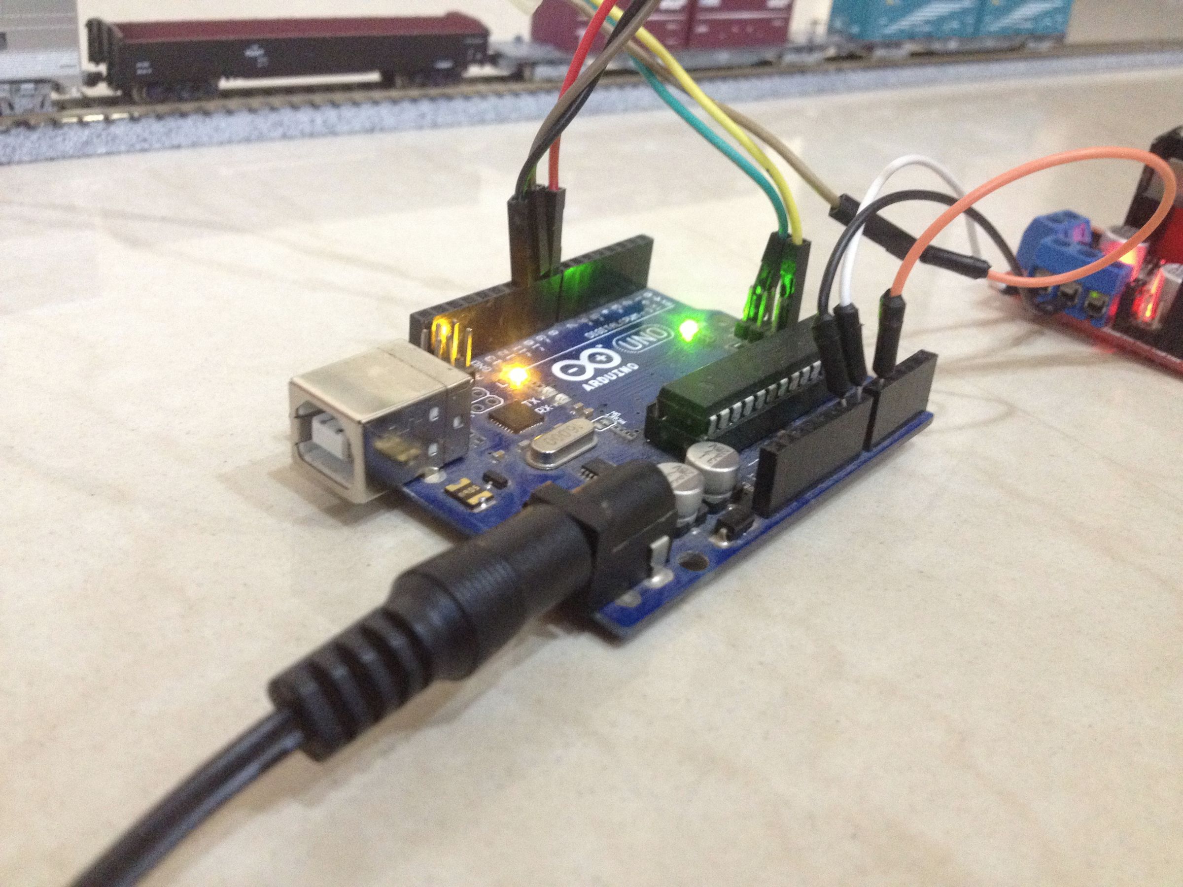 Simple Automated Model Railway Layout | Arduino Controlled : 11 Steps ...