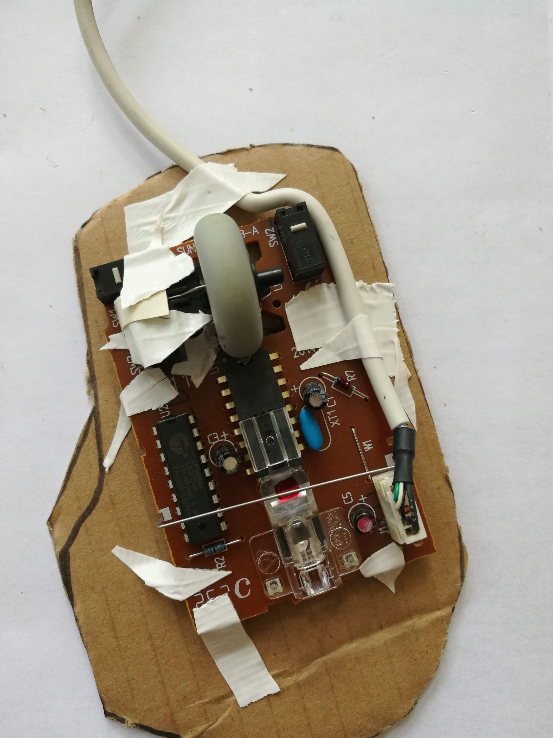 Cardboard Mouse : 8 Steps - Instructables