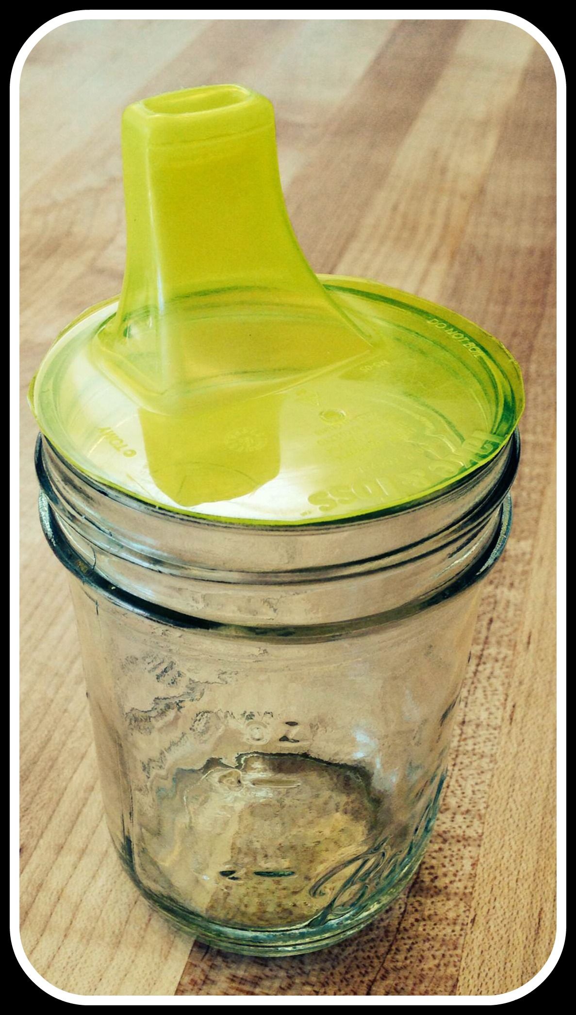 Mason Jar Turned Sippy Cup : 5 Steps (with Pictures) - Instructables