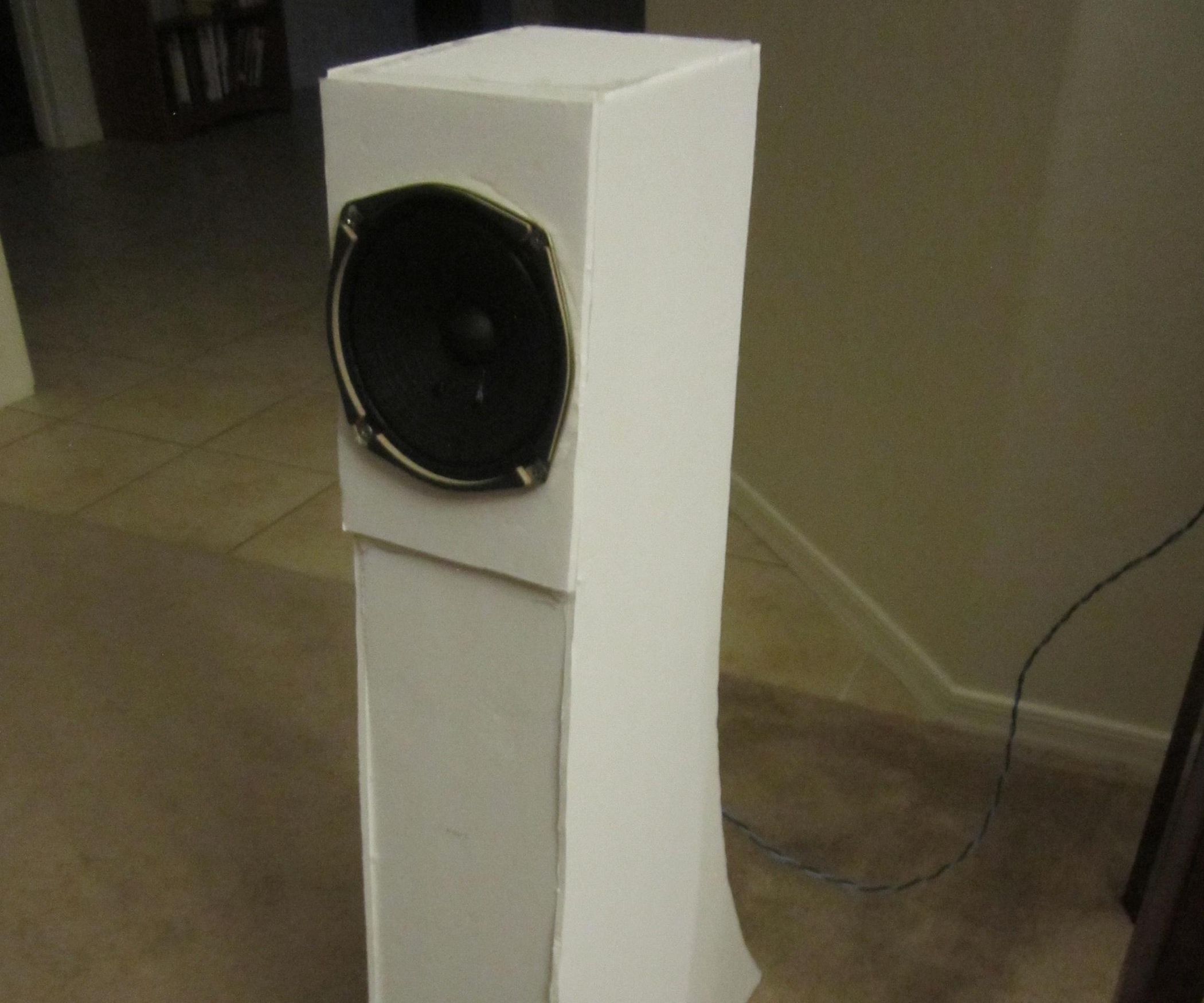 Prototype Speaker, Poster Board : 6 Steps - Instructables