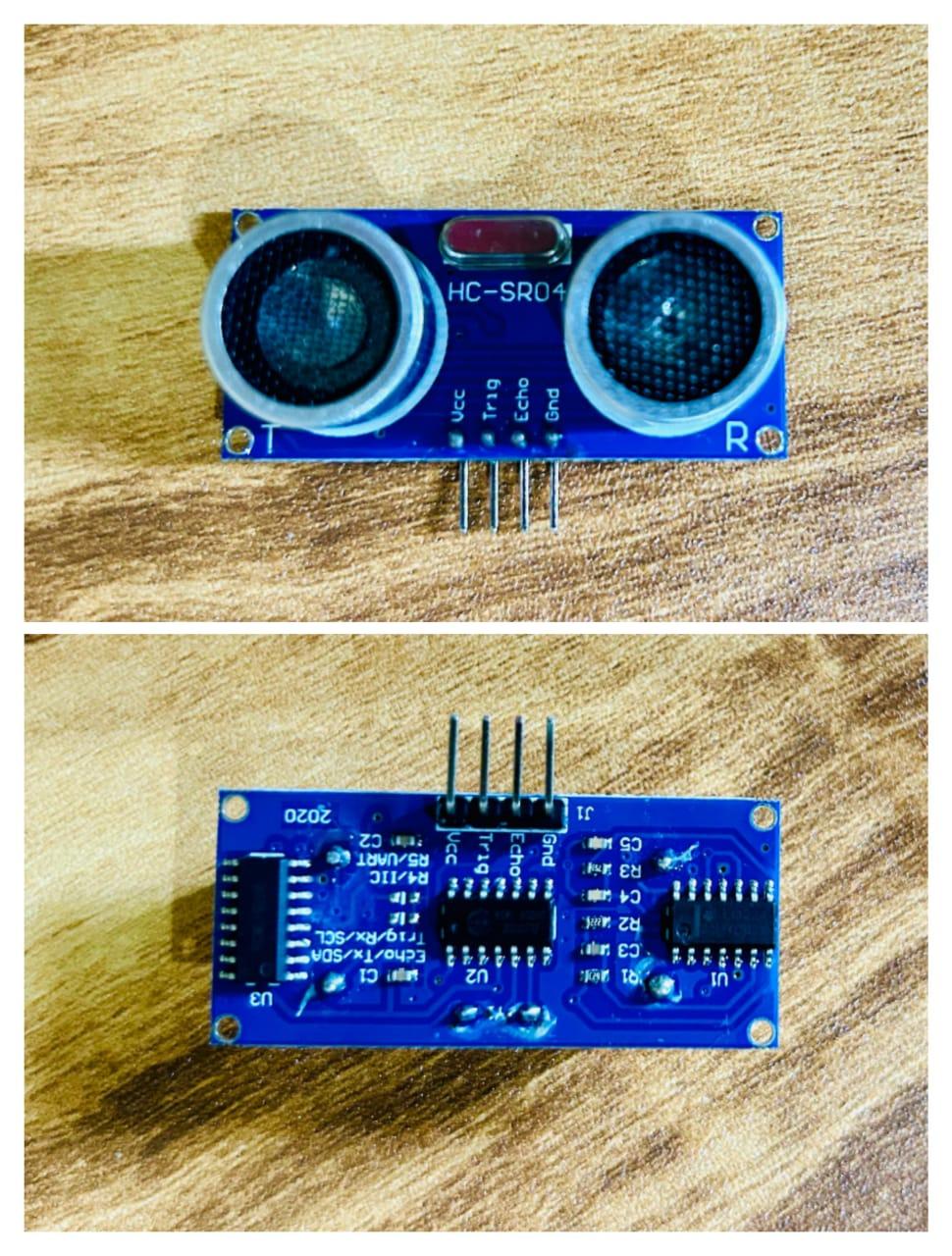 Ultrasonic Sensor With Micropython Using Bharatpi Board 5 Steps Instructables