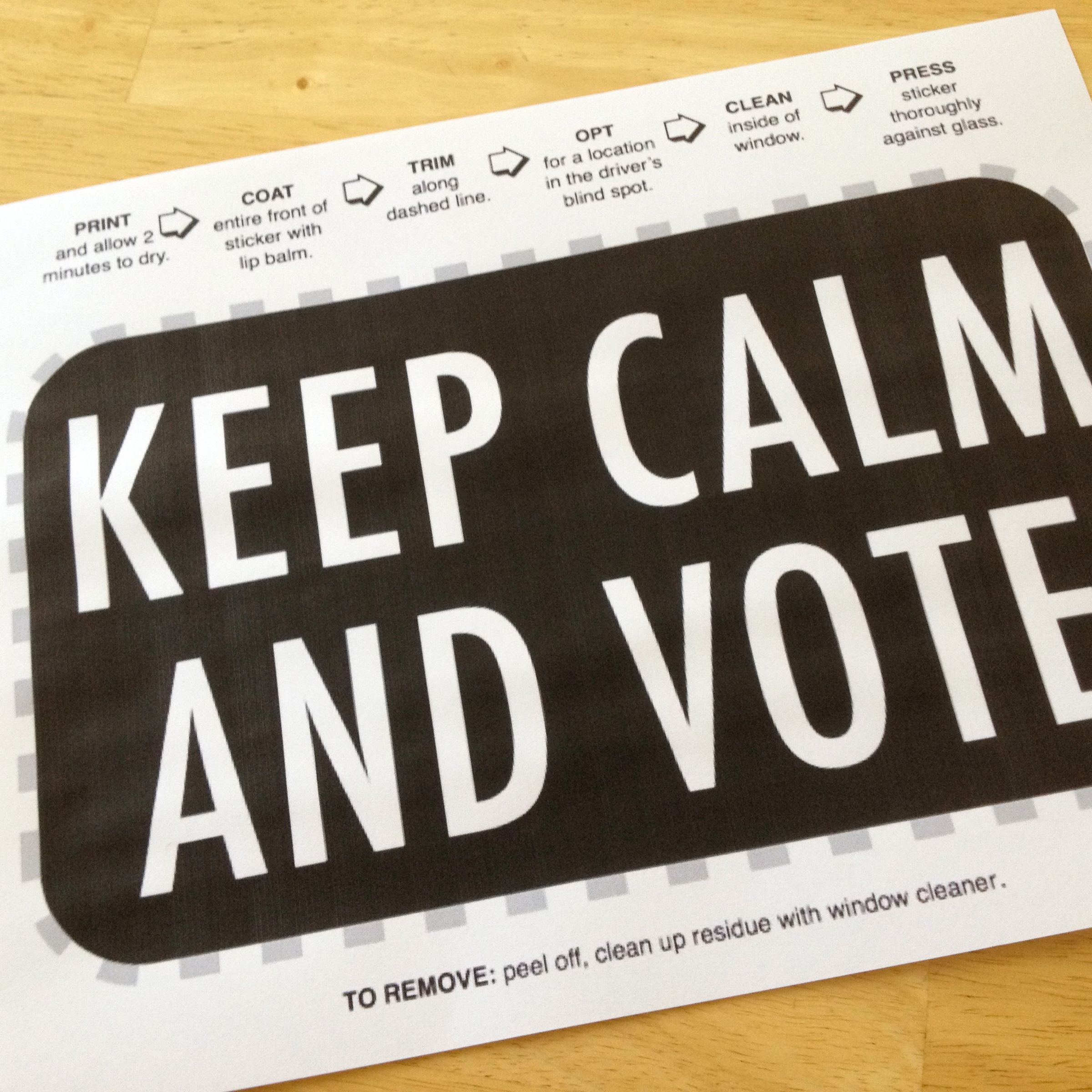 Make and Install a Removable Window Sticker in 10 Minutes : 8 Steps ...