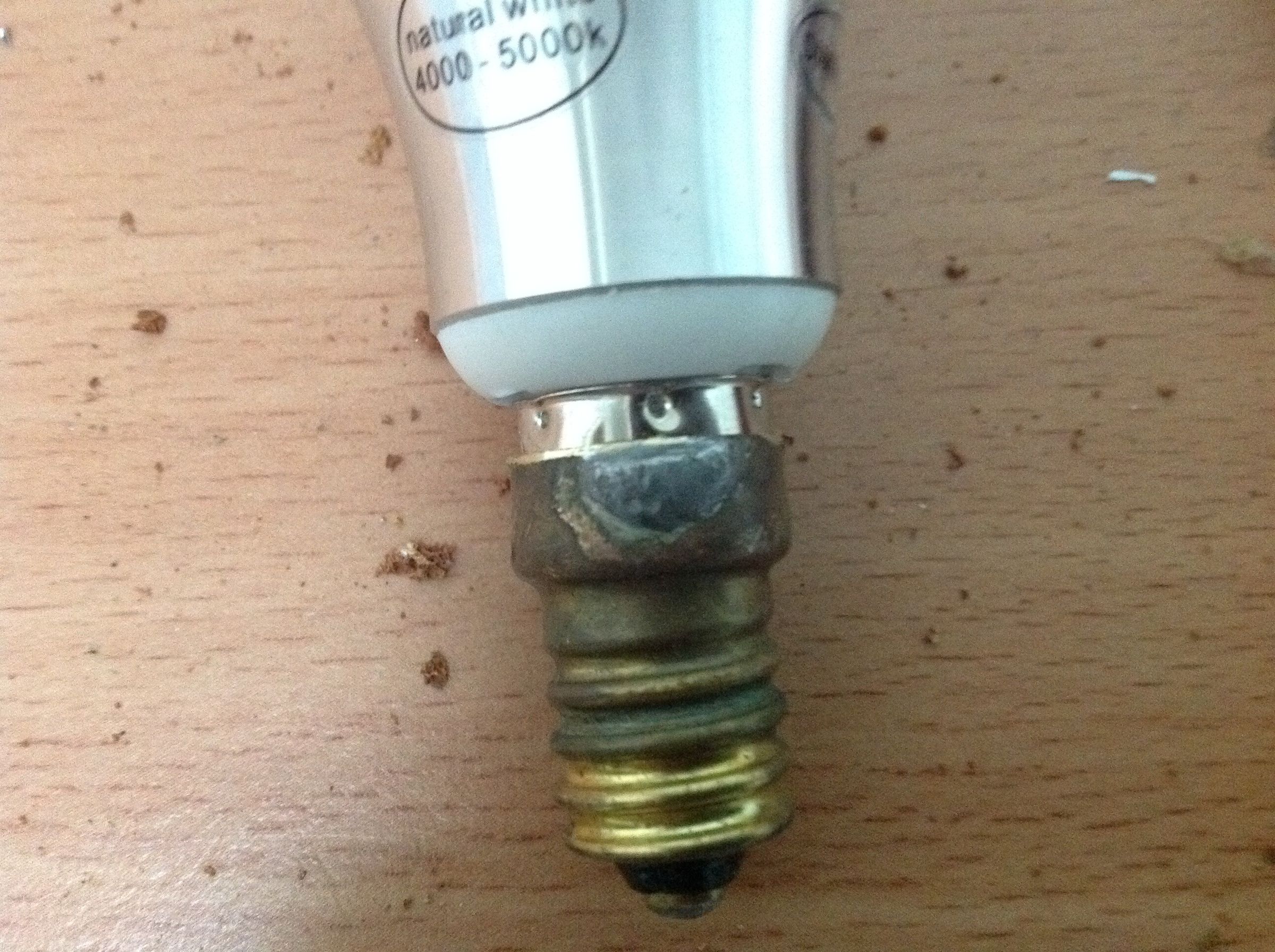 DIY E14 to E12 Light Bulb Adapter From a E14 Lightbulb - Instructables