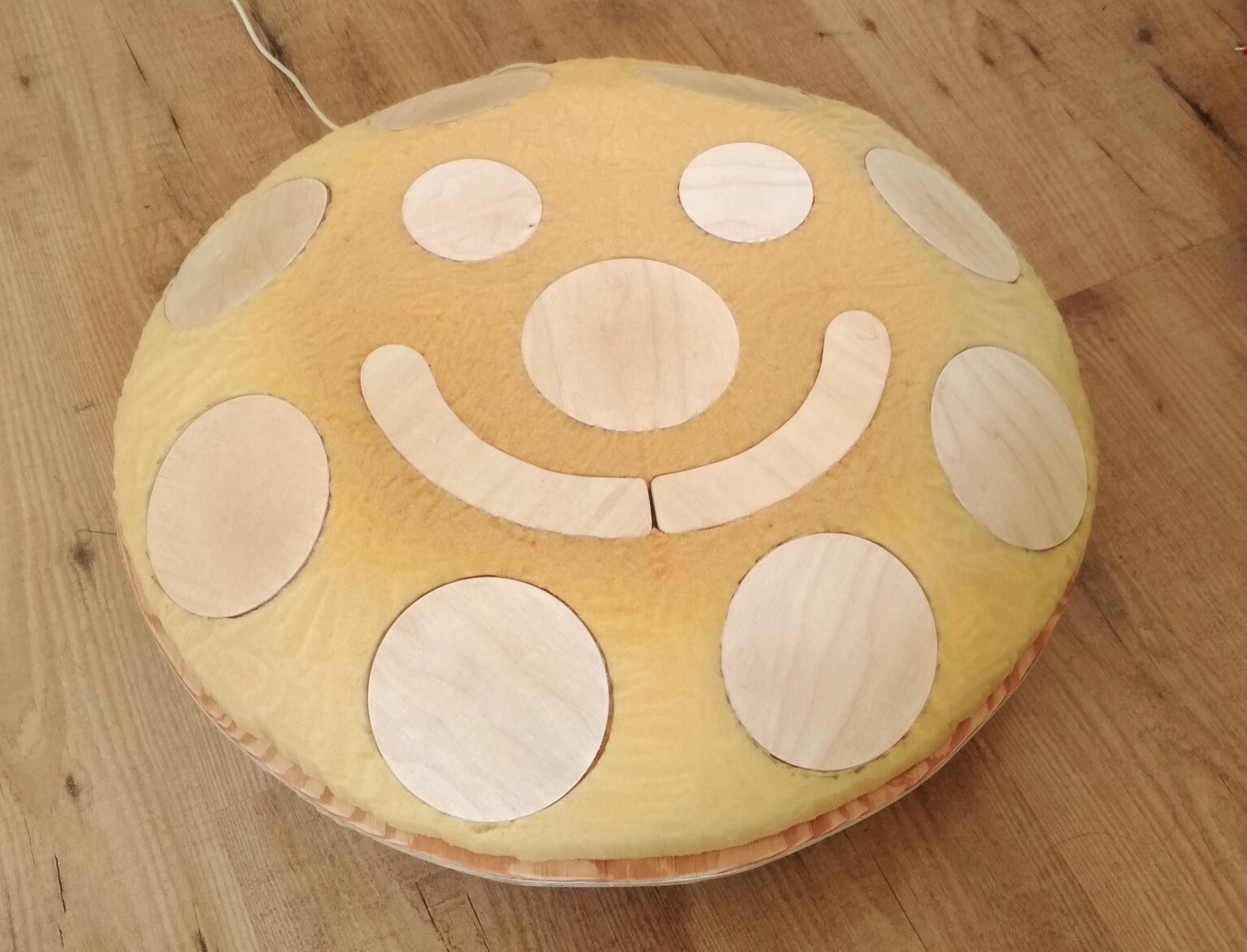 MIDI Handpan With 19 Tonefields on Upper and Down Side... : 16 Steps ...