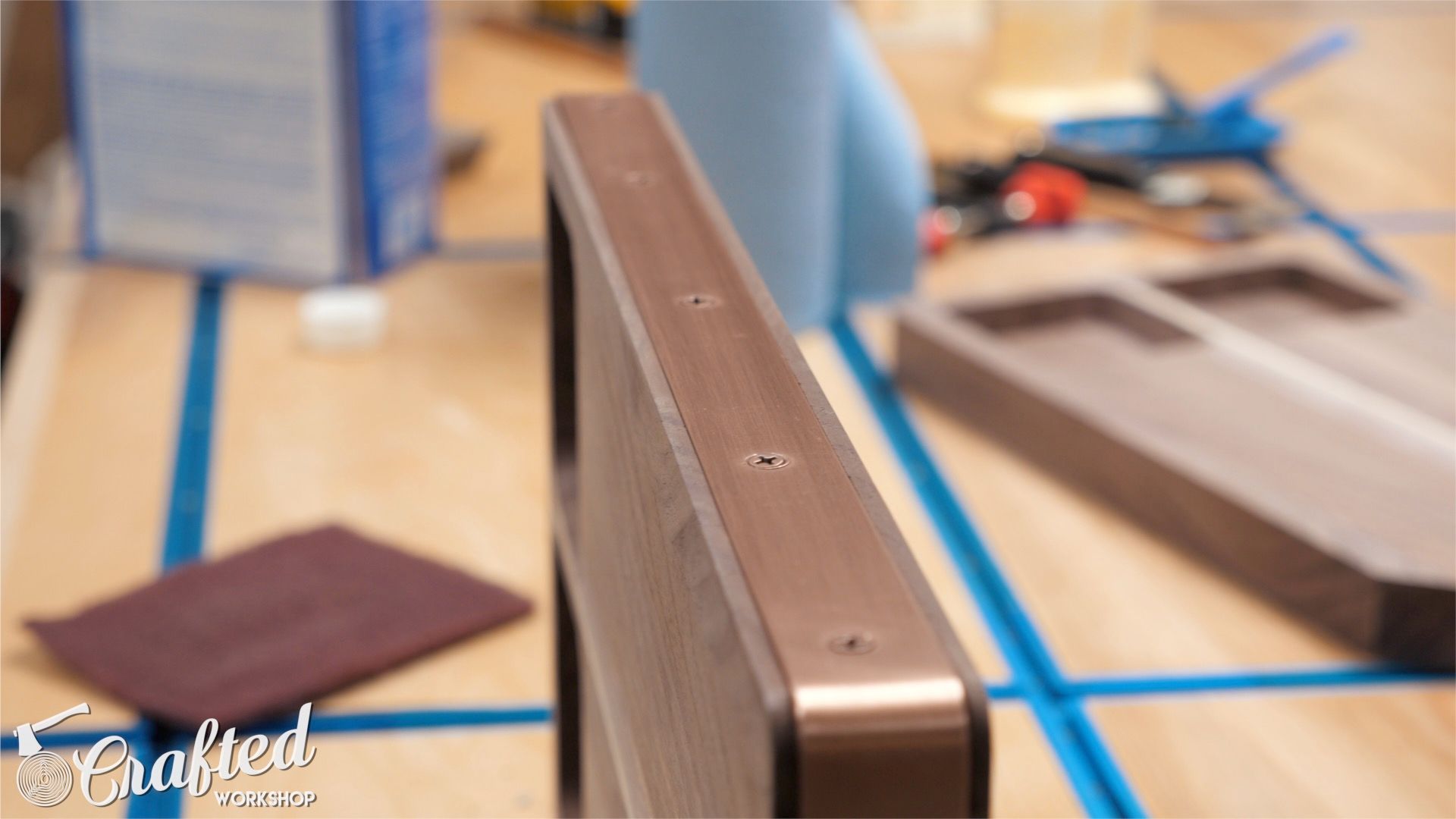 Walnut and Copper Cutting Board / Serving Board! : 8 Steps (with ...