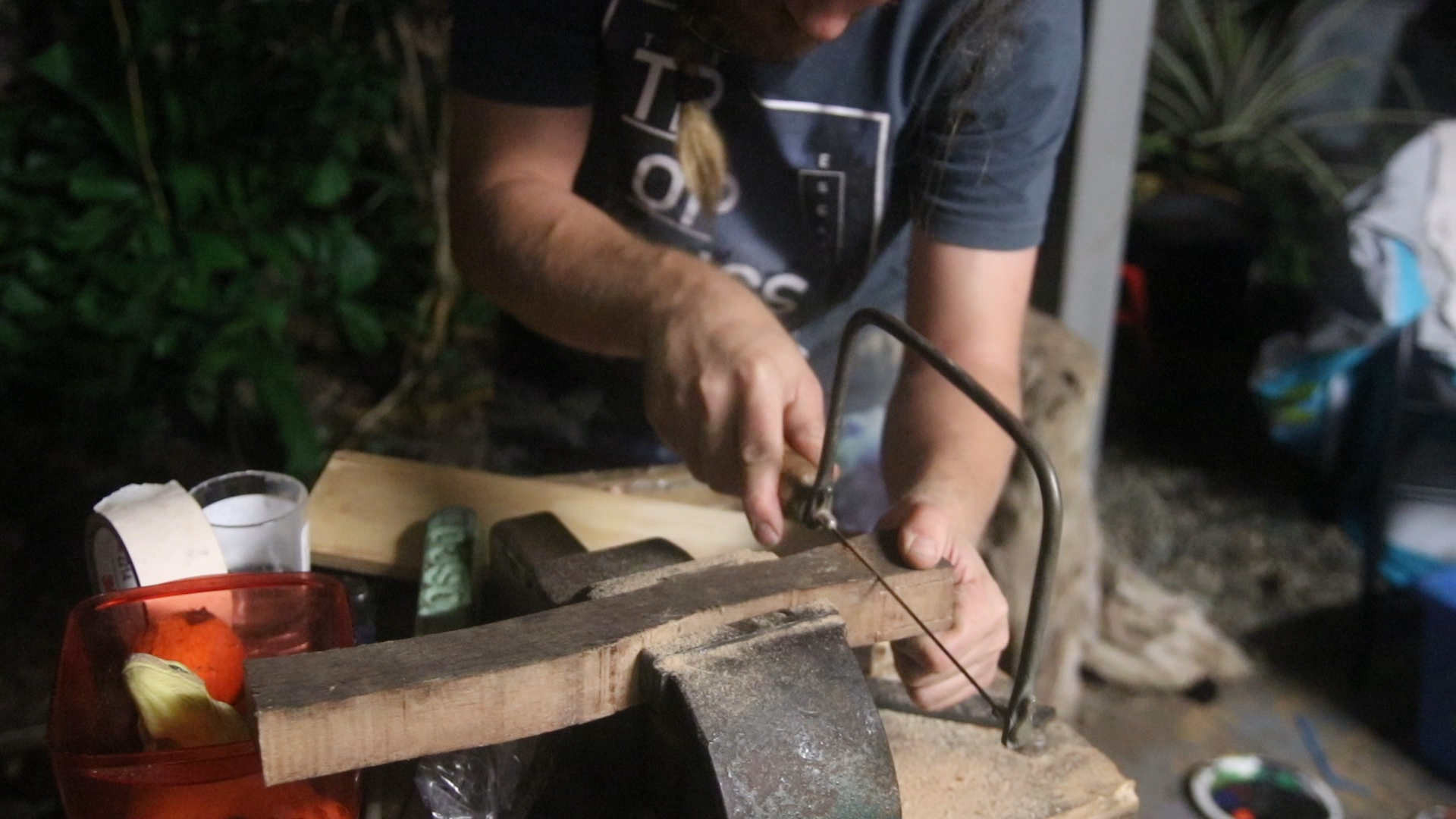 Axe Made From Bike Chain and an Old Rasp. Aka: Mad Maxe! : 13 Steps ...