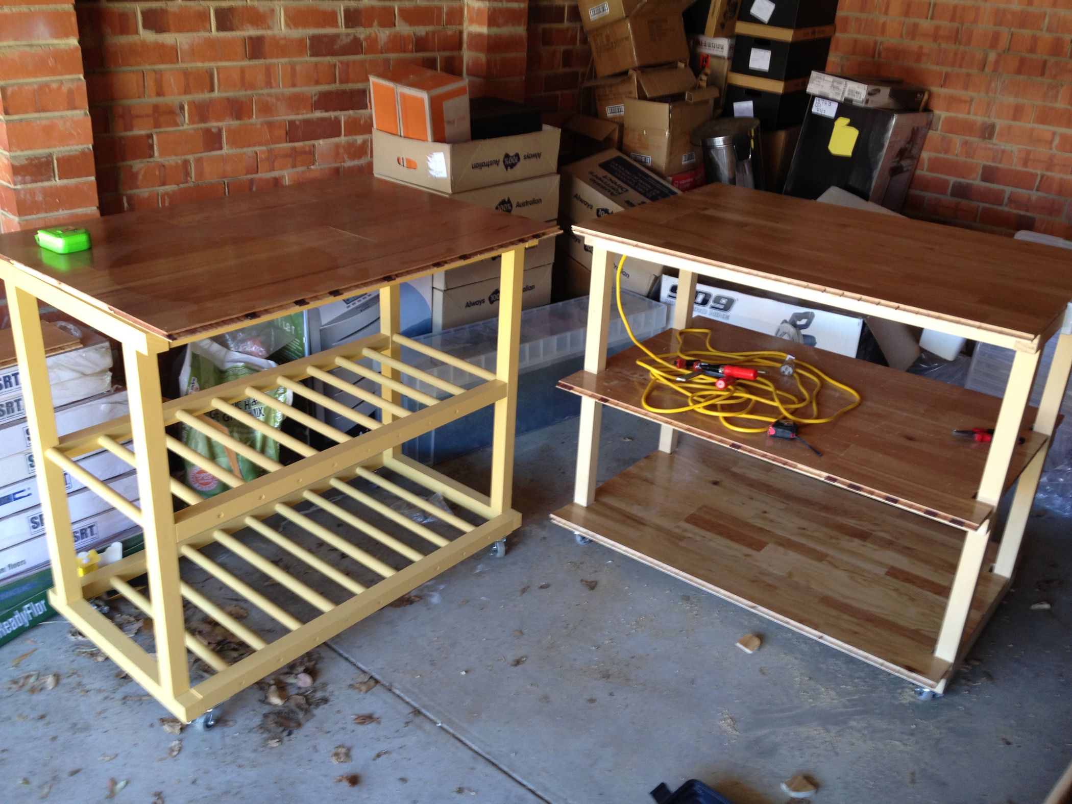 Portable Work Benches : 4 Steps (with Pictures) - Instructables