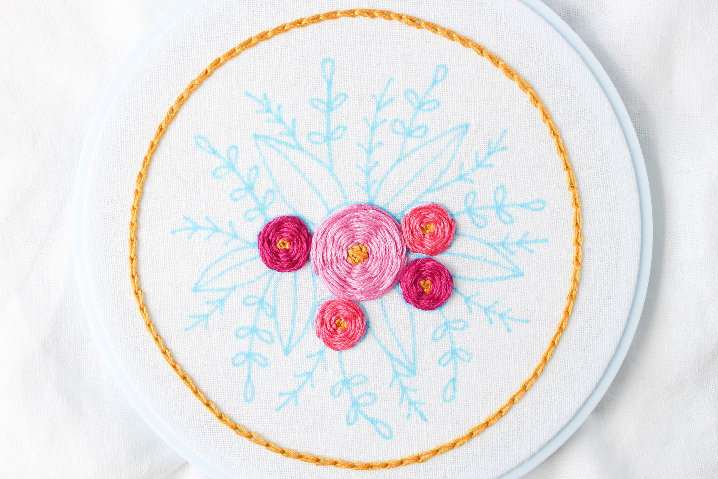 How to Hand Embroider Flowers : 7 Steps (with Pictures) - Instructables