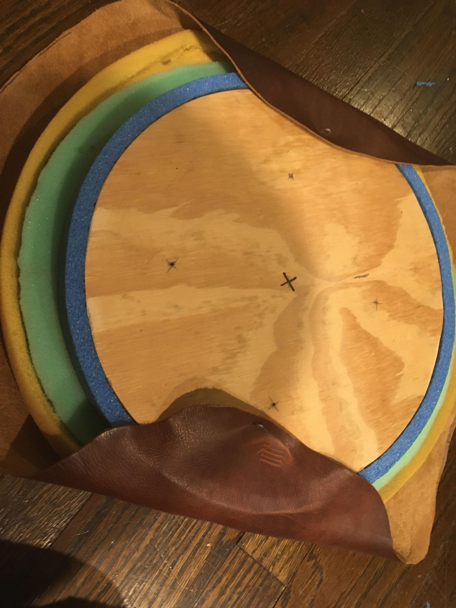 Broken Barstool Upgrade (Leather Edition!) : 23 Steps (with Pictures ...