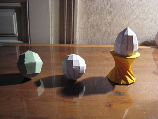 Polygon Paper Egg and Spheres : 4 Steps - Instructables