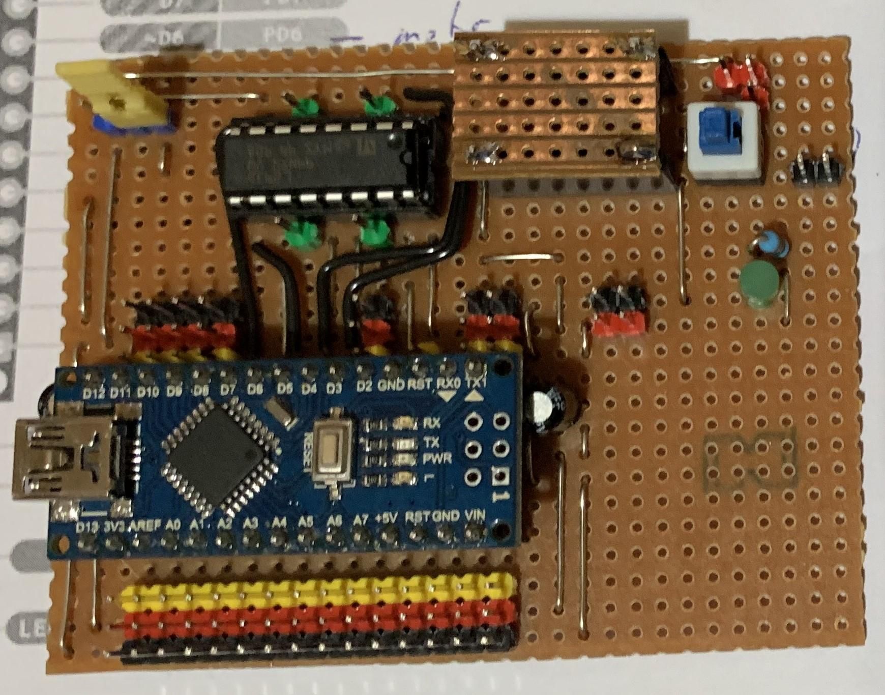 Arduino Nano Robot Controller Board for L0Cost Robots Built on Matrix ...