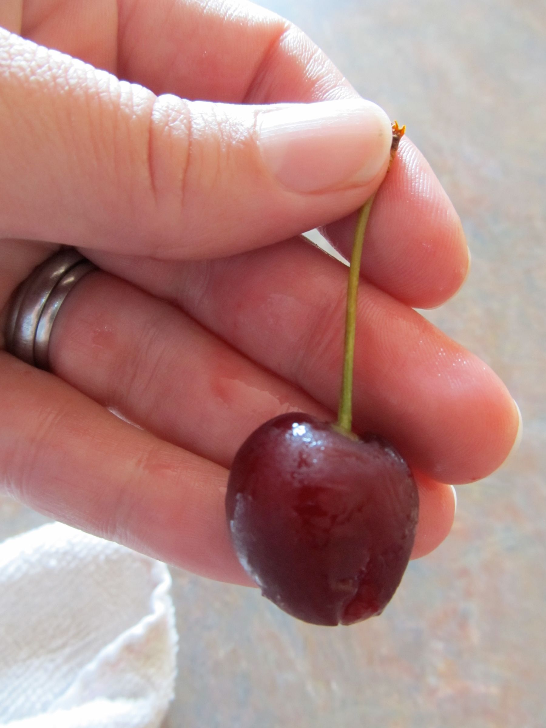 How to Pit a Cherry & Keep the Stem. : 3 Steps (with Pictures ...