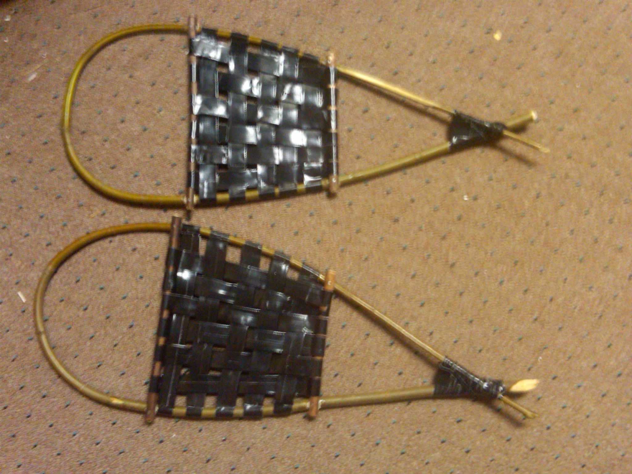 Duct Tape Snowshoes From Scratch : 14 Steps (with Pictures) - Instructables