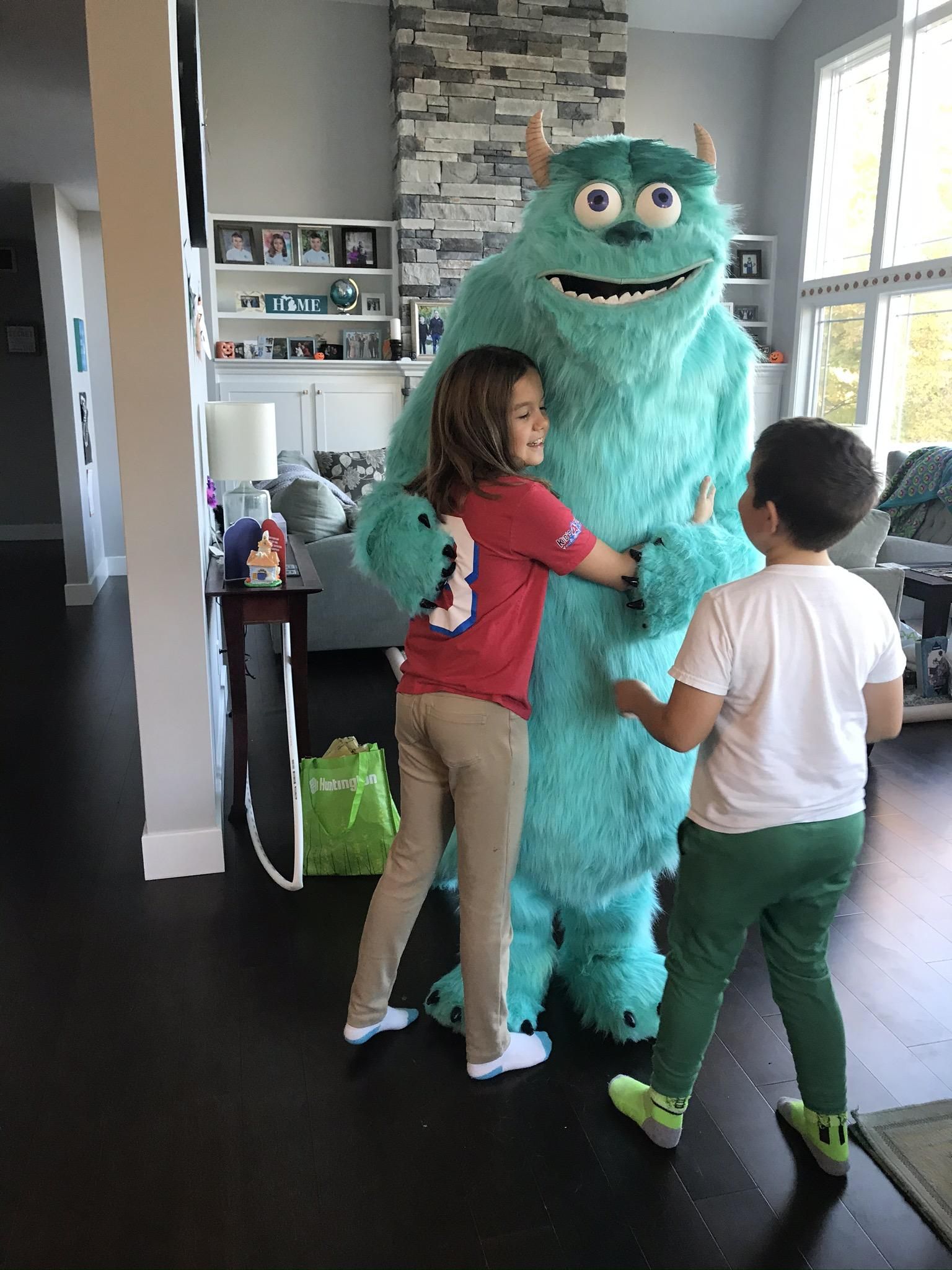 Sulley (Trademark Disney) Monster Homemade Halloween Costume : 11 Steps ...