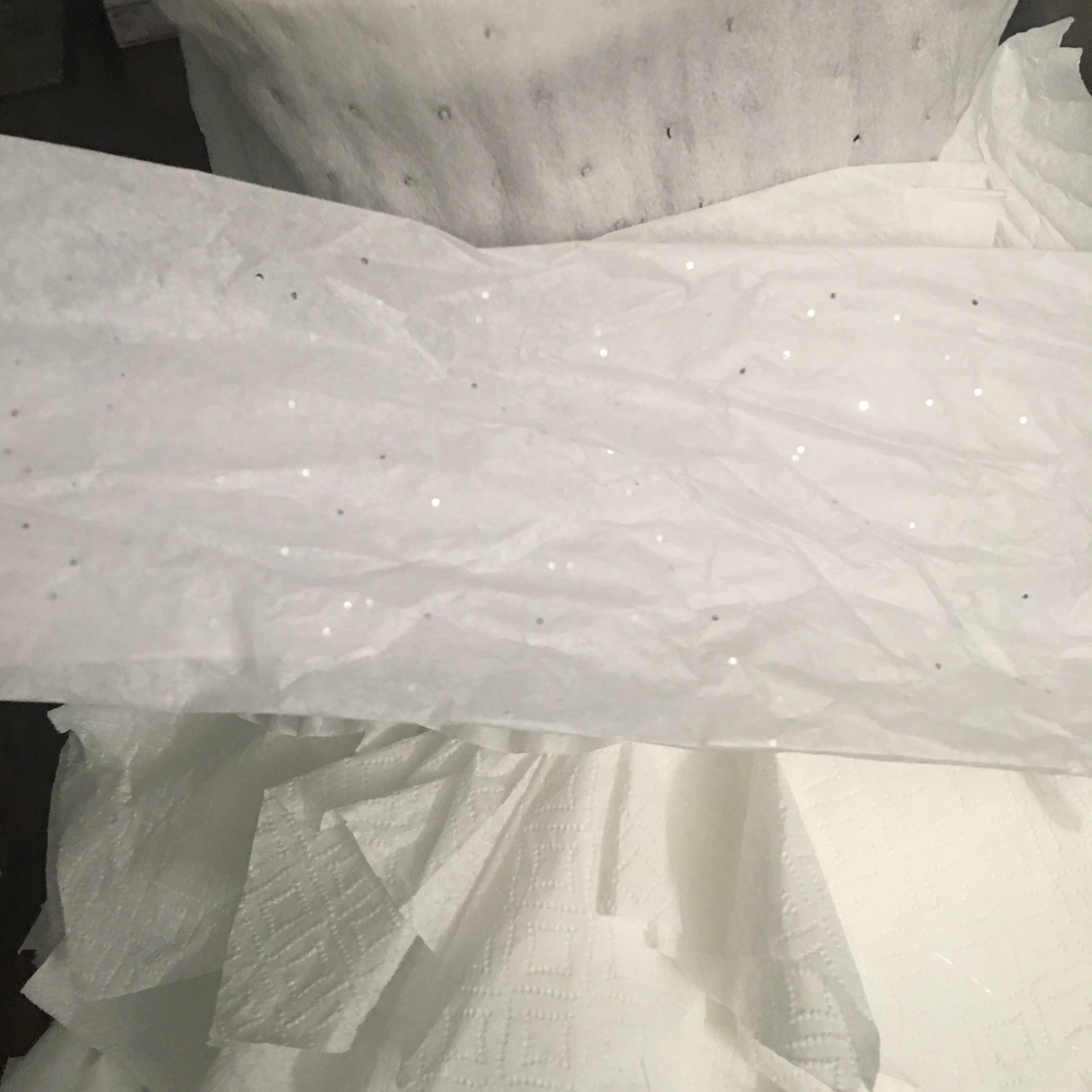 Winter Wonderland Tiered Paper Gown Dress : 21 Steps (with Pictures ...