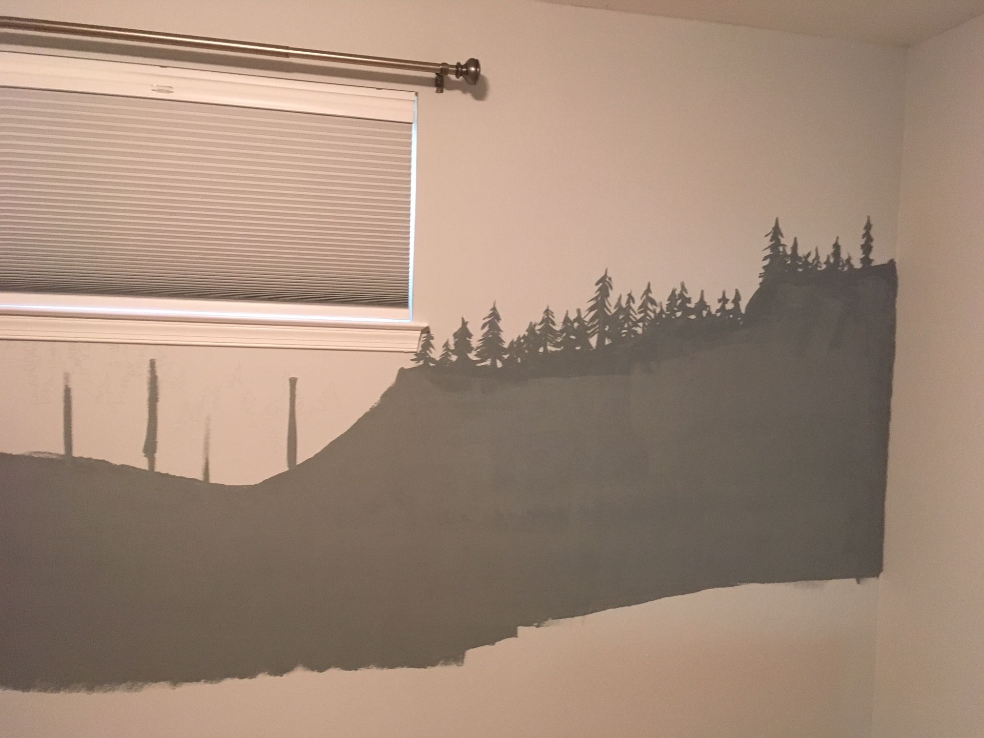 Make Your Own Forest Wall Mural : 7 Steps (with Pictures) - Instructables