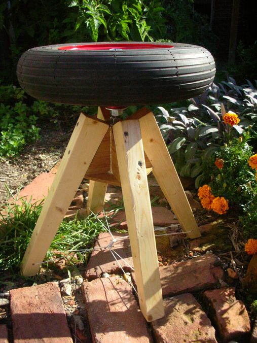 Wheel Stool : 6 Steps (with Pictures) - Instructables