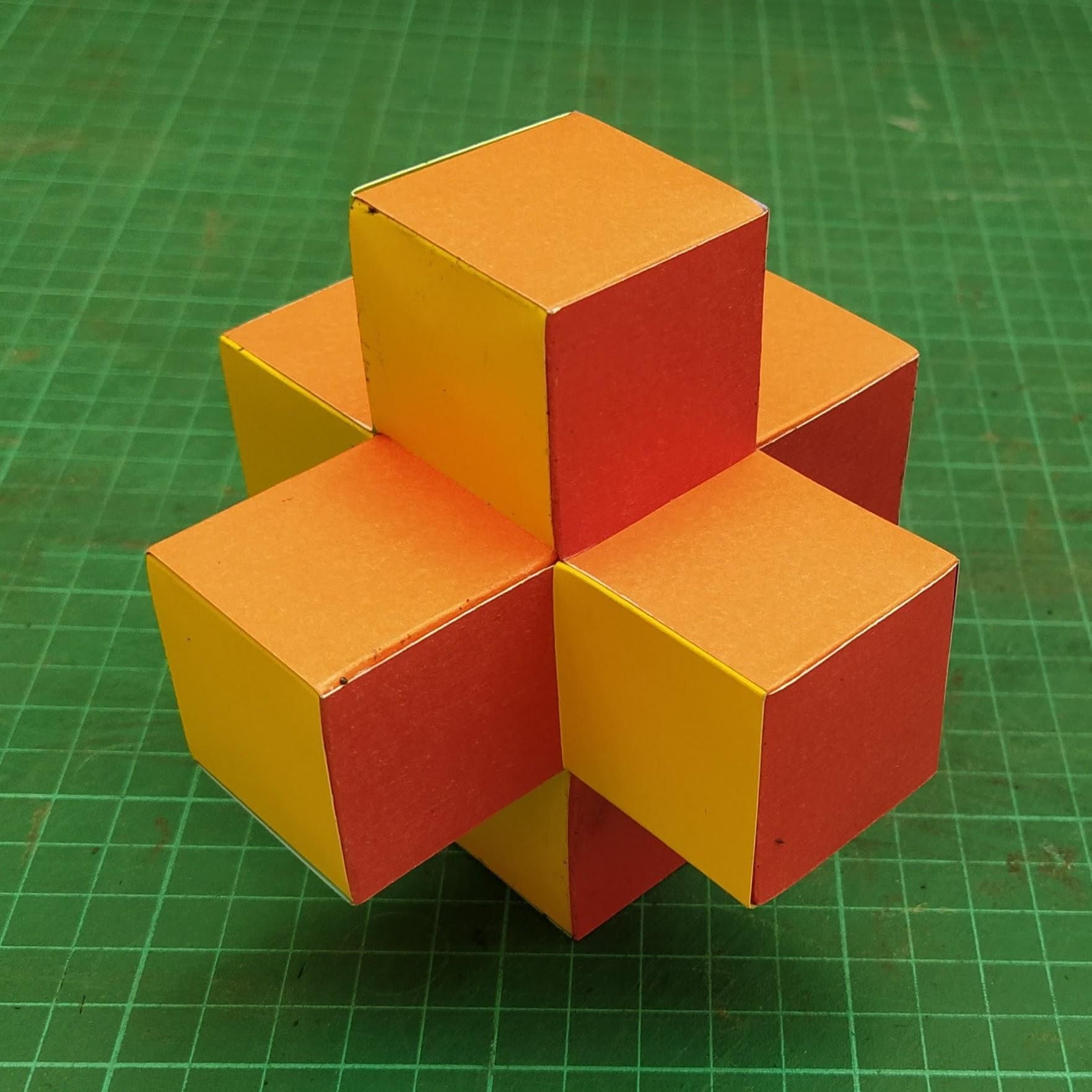 Rainbow Colored 3D Paper Cross : 5 Steps (with Pictures) - Instructables